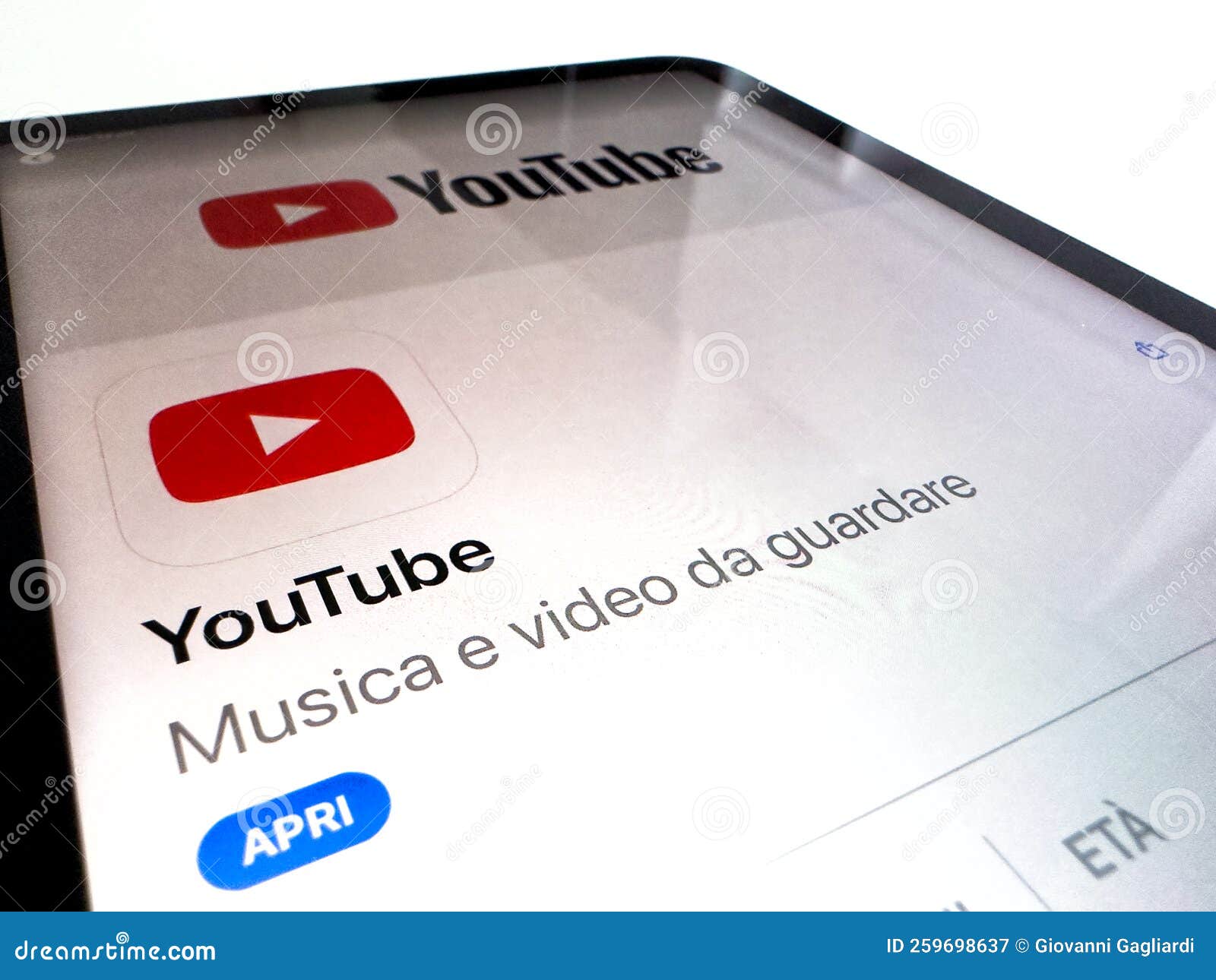 Pisa, Italy - October 23, 2022: Youtube Social Network Logo on New ...