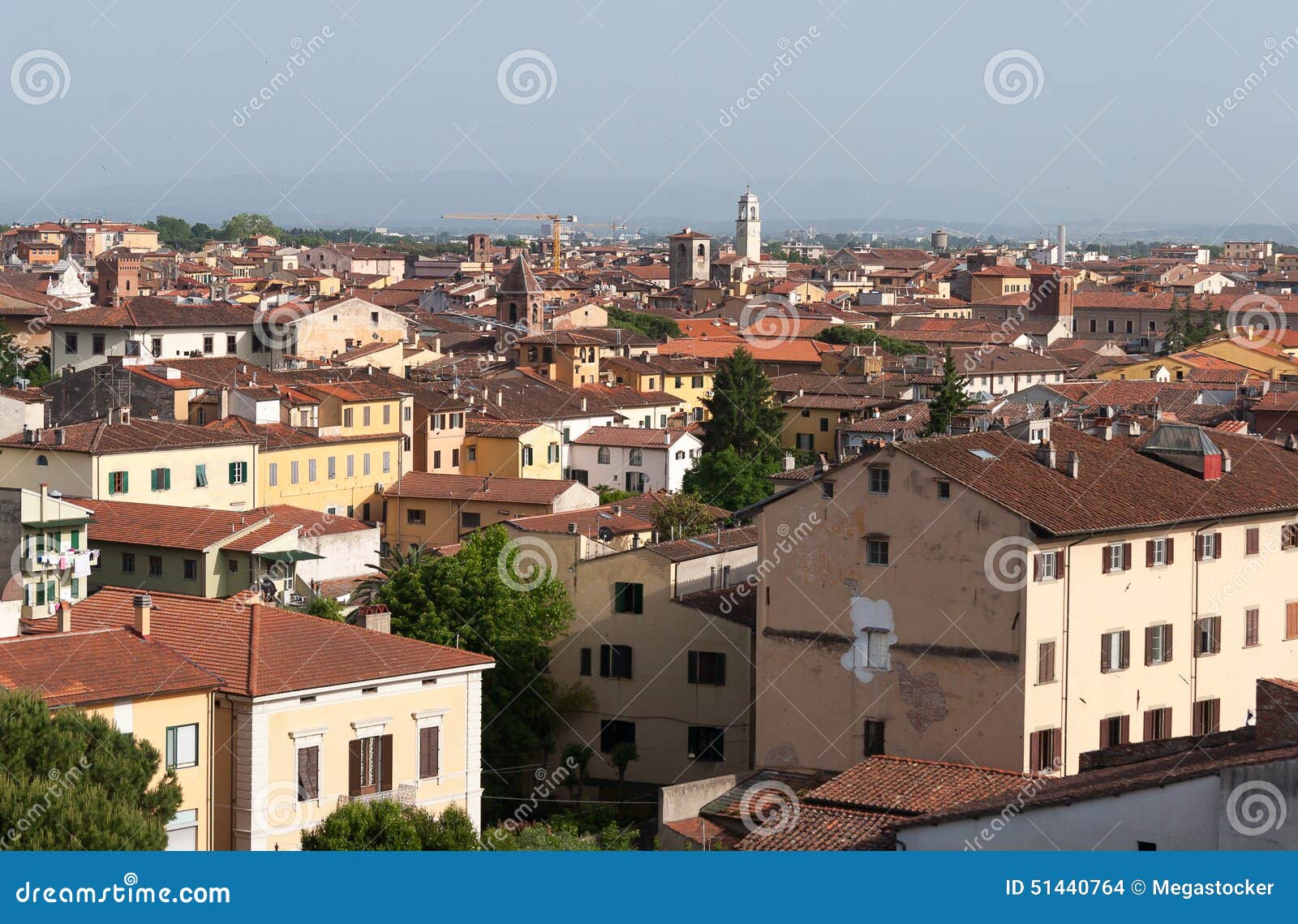 Pisa Old Town Center Cityscape Stock Photo - Image of europe, town ...