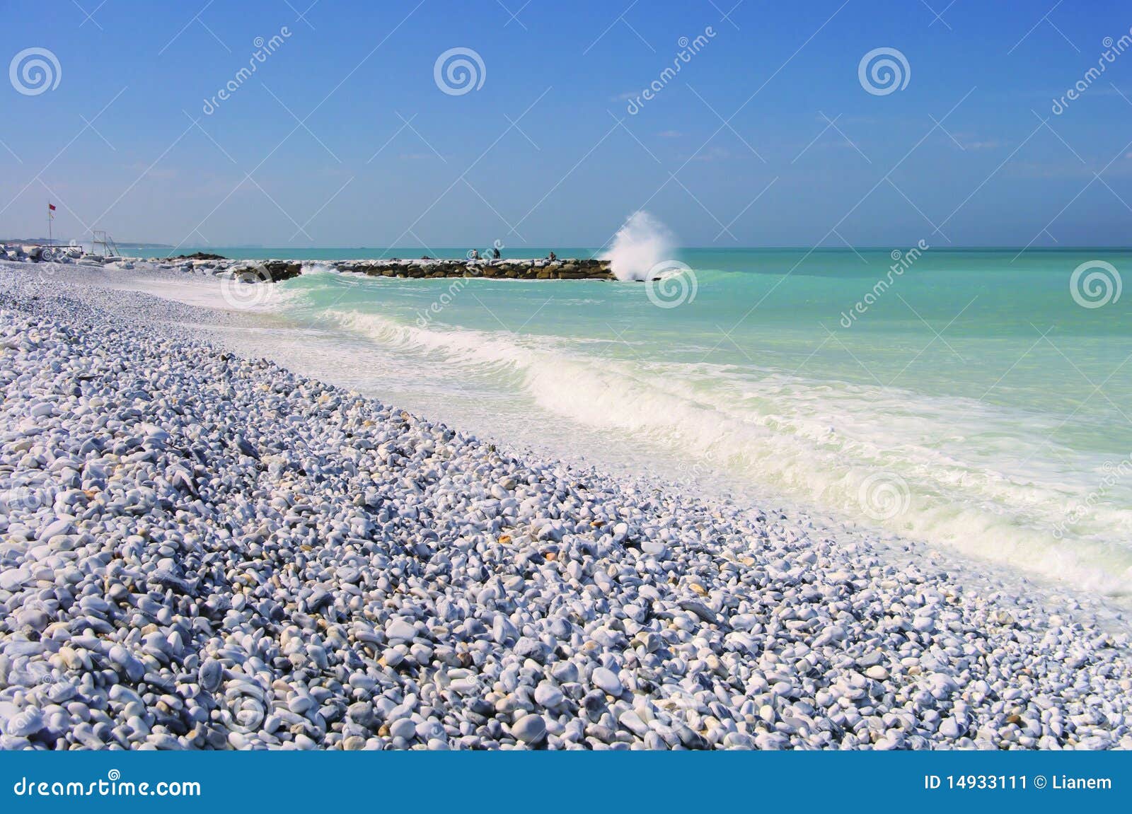 Pisa-Strand stockbild. Bild von buhne, unterbrecher, pisa - 14933111