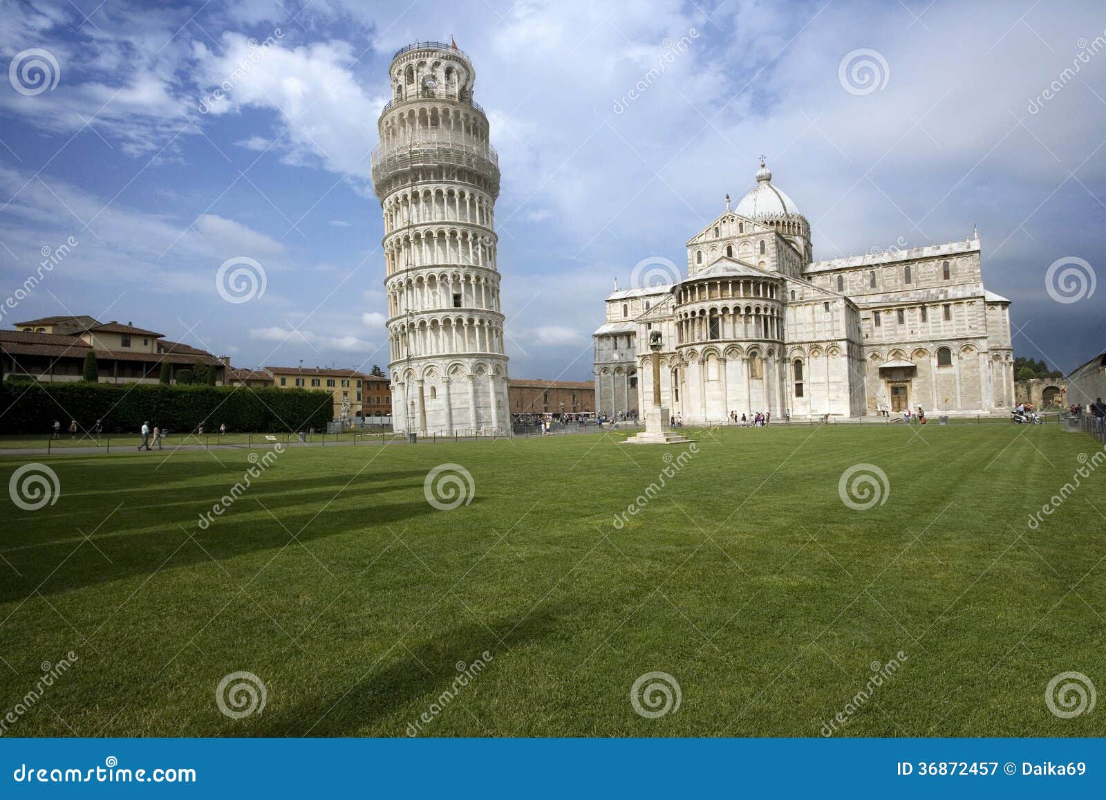 Pisa torn fotografering för bildbyråer. Bild av domkyrka - 36872457
