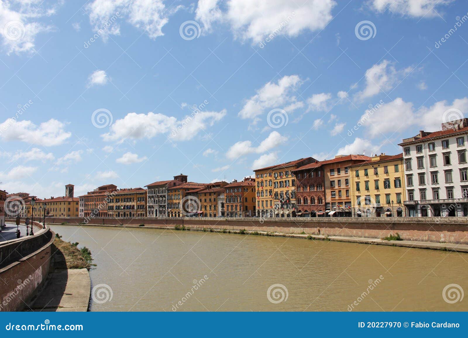 Pisa town stock photo. Image of town, tuscany, panorama - 20227970
