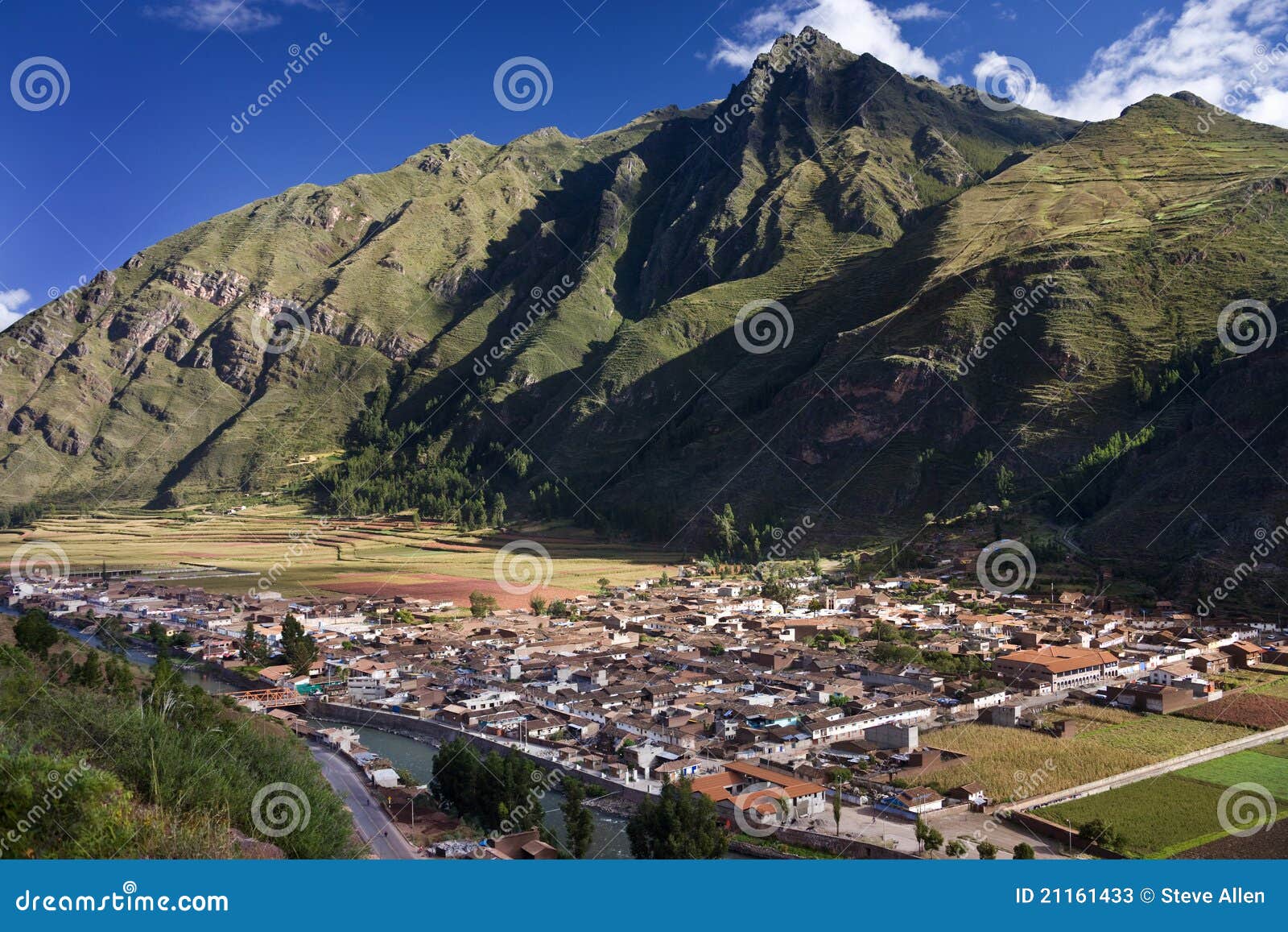 Pisac - O Vale Sagrado Dos Incas - Peru Imagem de Stock - Imagem de ...