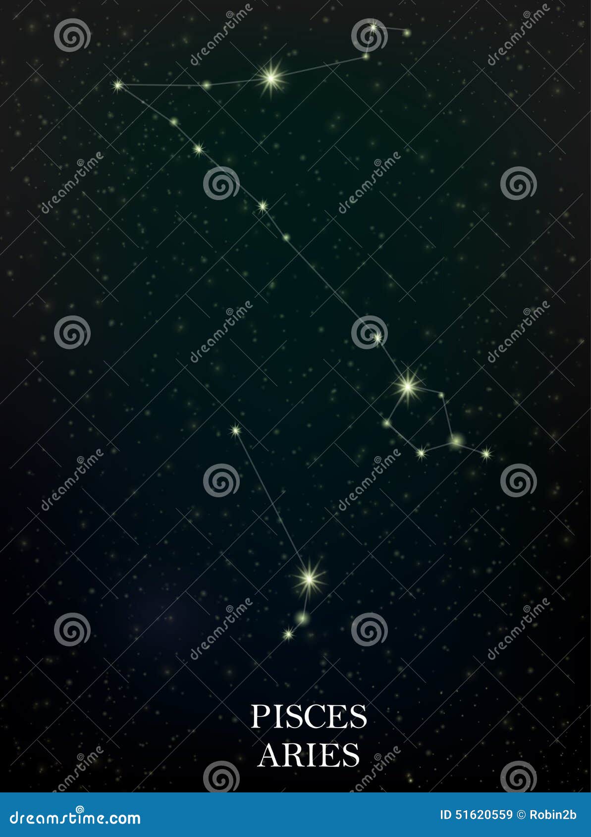 Aries Constellation. Zodiac Sign Aries Constellation Lines Stock ...