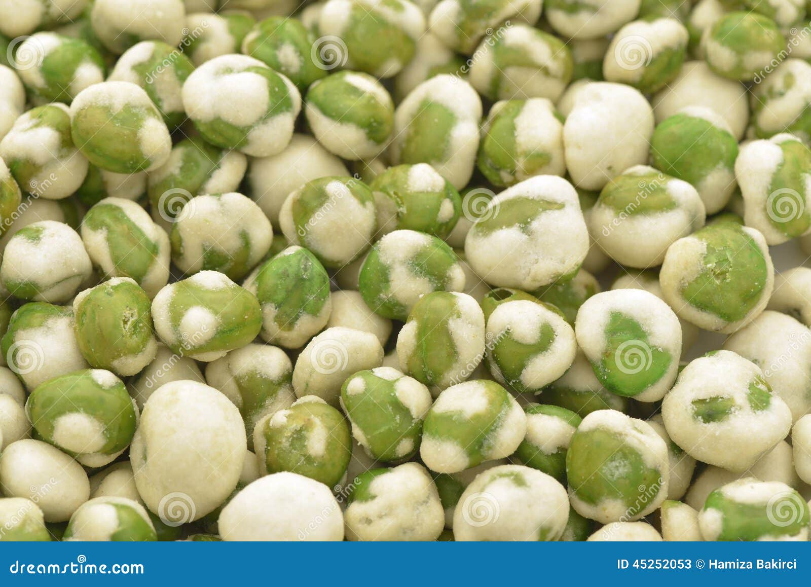 Piselli Bianchi E Verdi Del Wasabi Immagine Stock - Immagine di ...