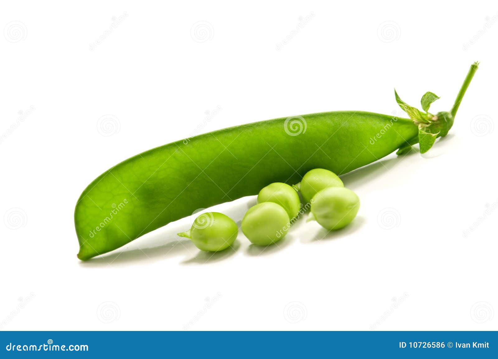 Pisello fotografia stock. Immagine di verde, verdura - 10726586