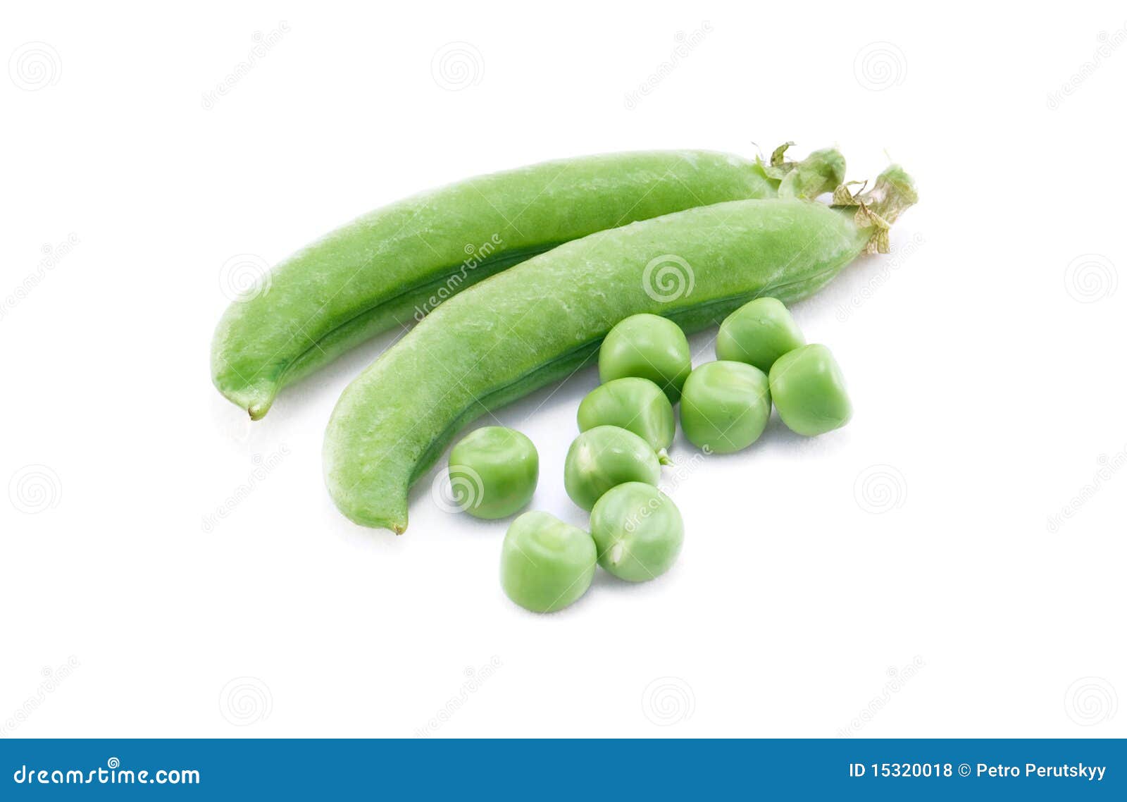 Pisello fresco fotografia stock. Immagine di alimento - 15320018