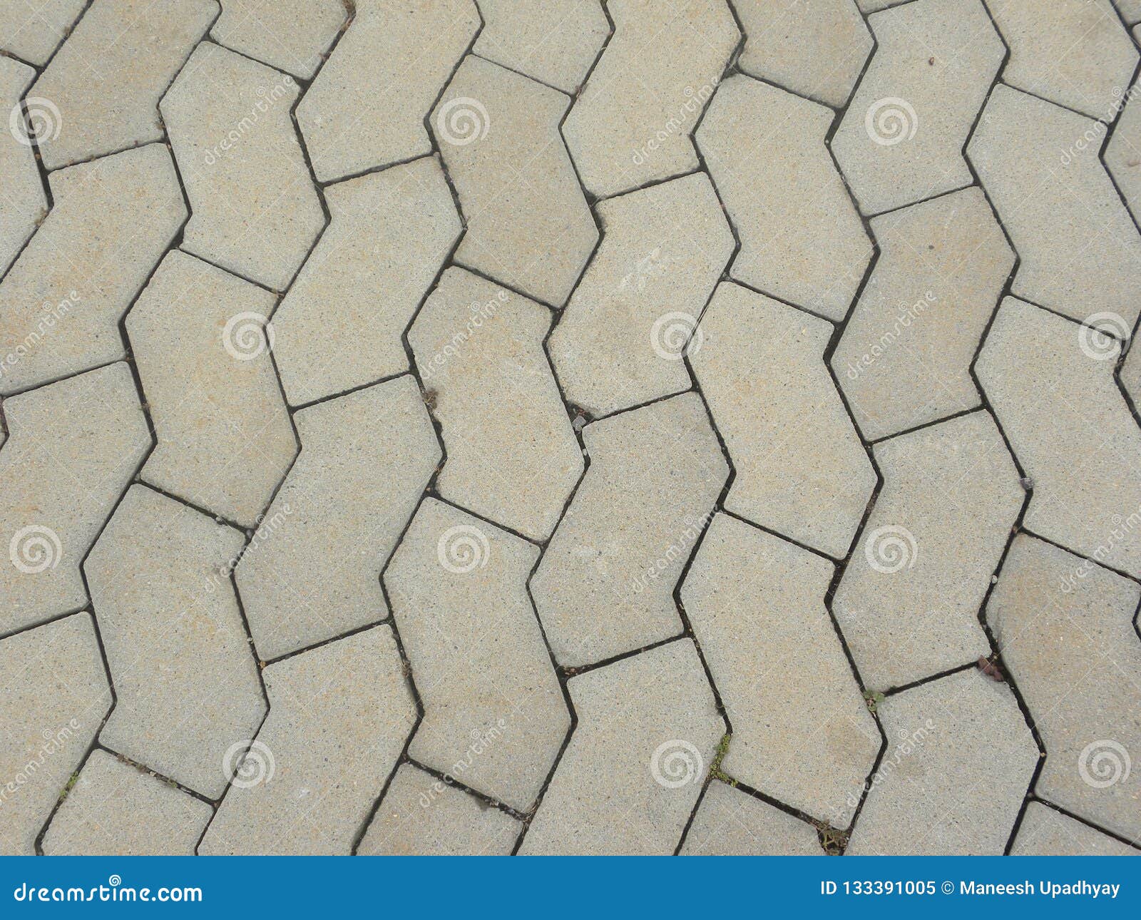 Piso Concreto Con El Embaldosado Hexagonal Imagen de archivo - Imagen ...