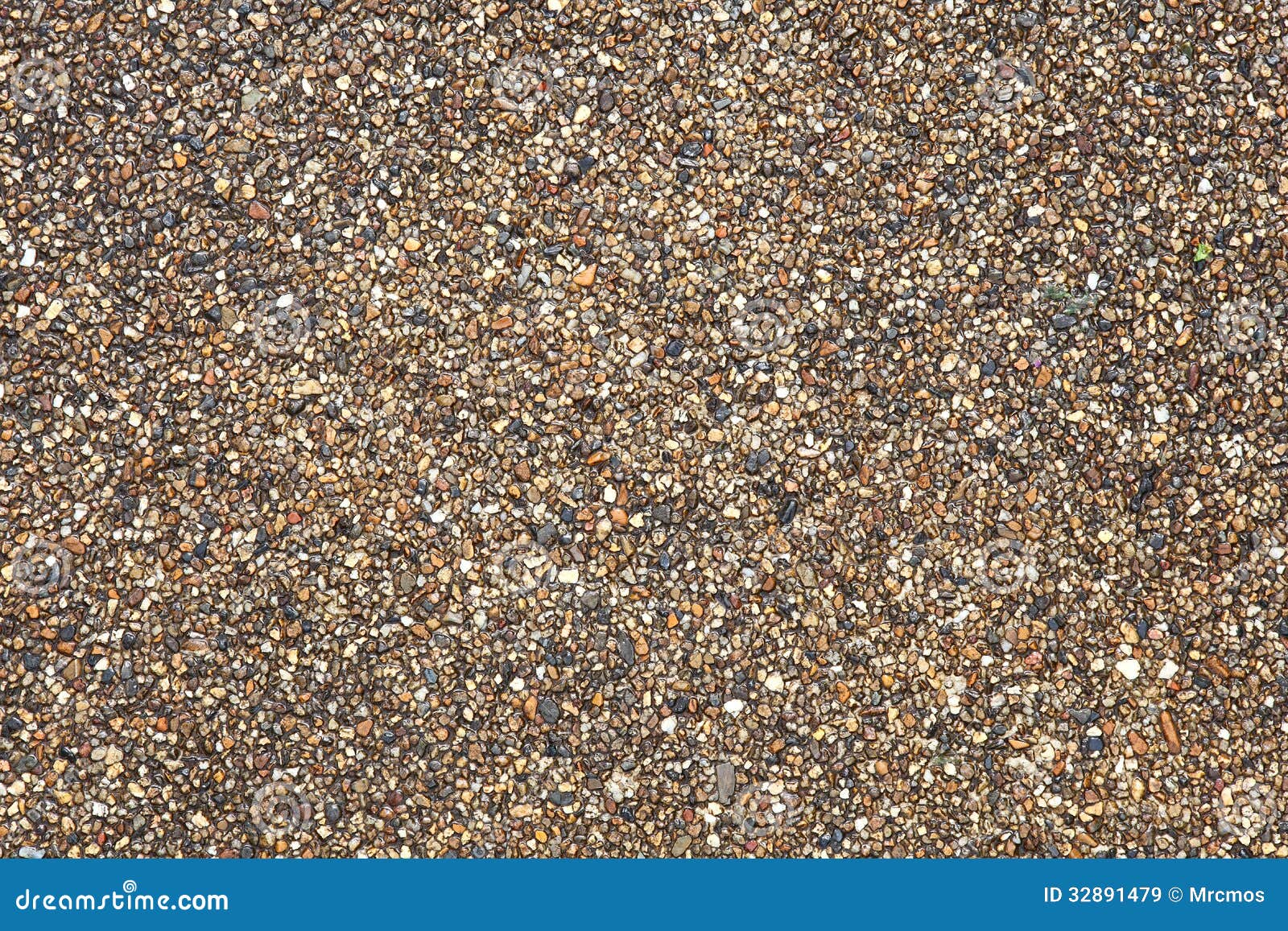 Piso Del Hormigón De La Grava Imagen de archivo - Imagen de colada ...