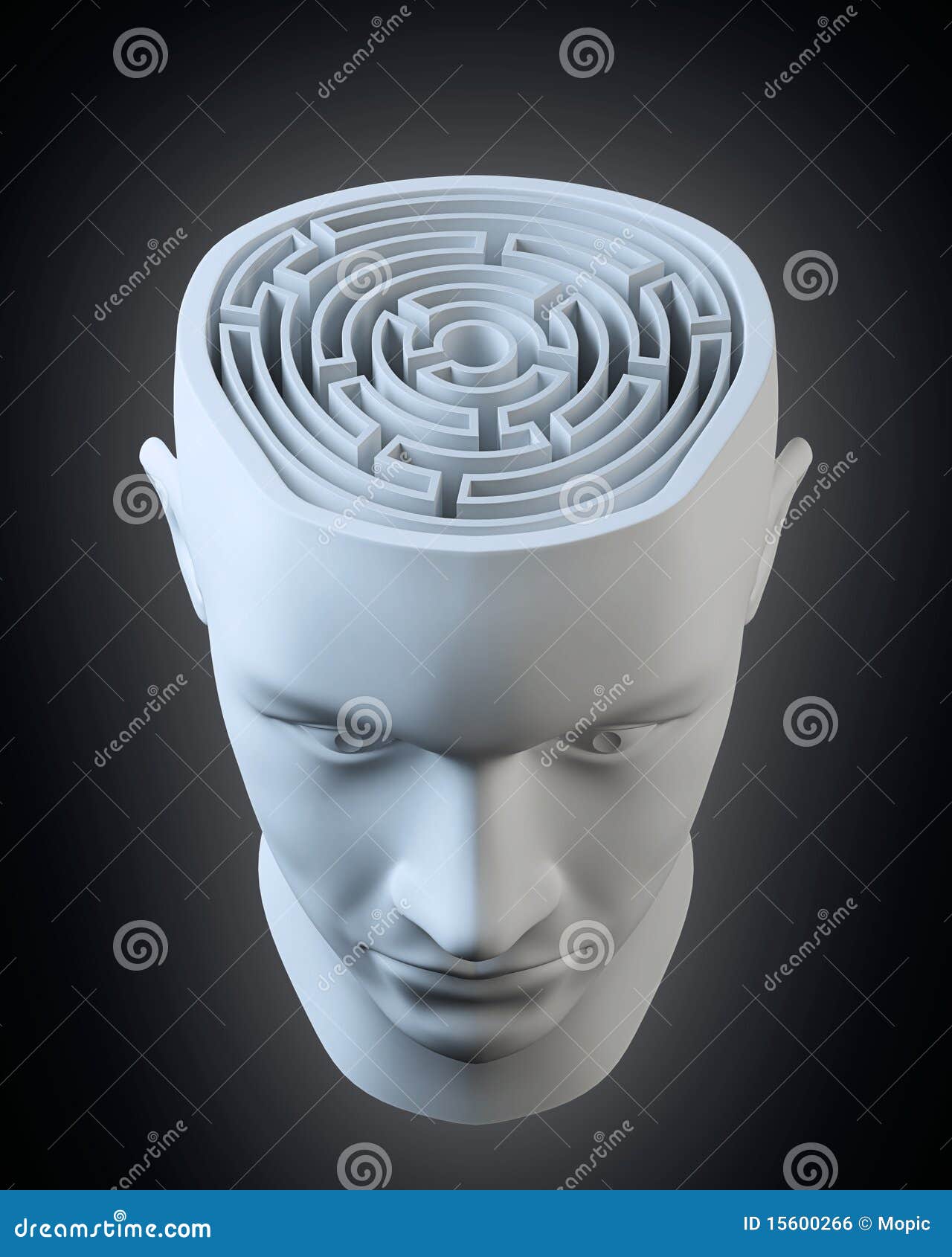 Pista Con Un Laberinto Adentro Stock de ilustración - Ilustración de ...