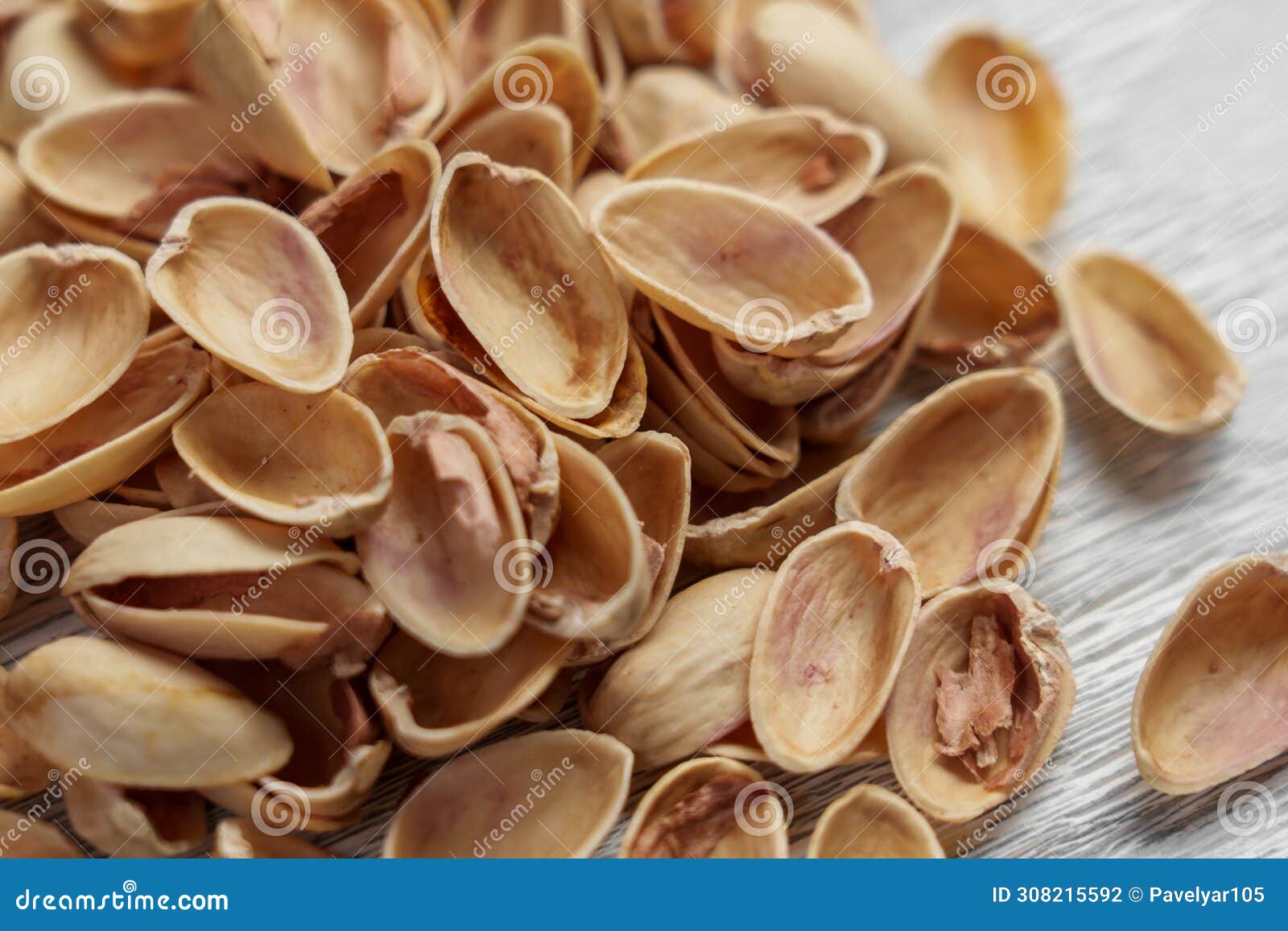 Pistachio Nut Shells Closeup Close Up Stock Photo - Image of eating ...