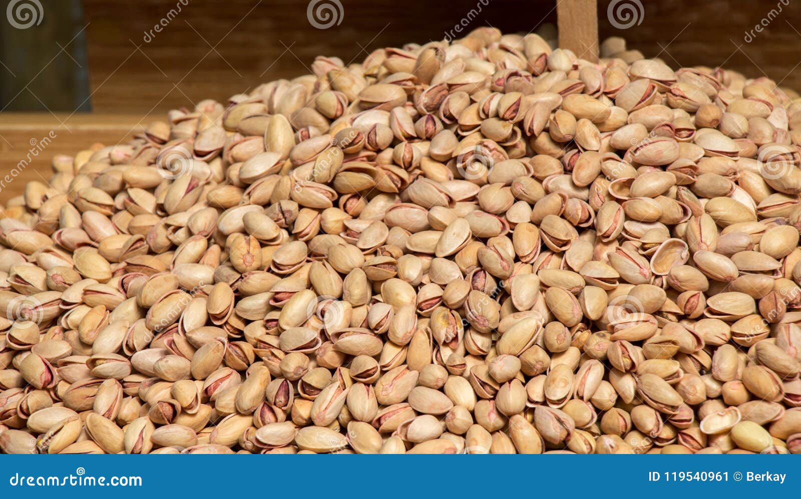 Pistachio with Shell Ready To Eat Stock Image - Image of nutshell ...
