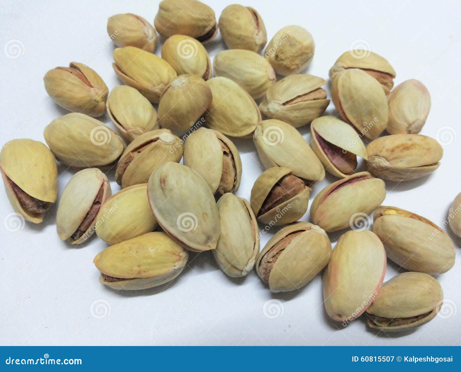 Pistachio in shell stock image. Image of icecream, salted - 60815507