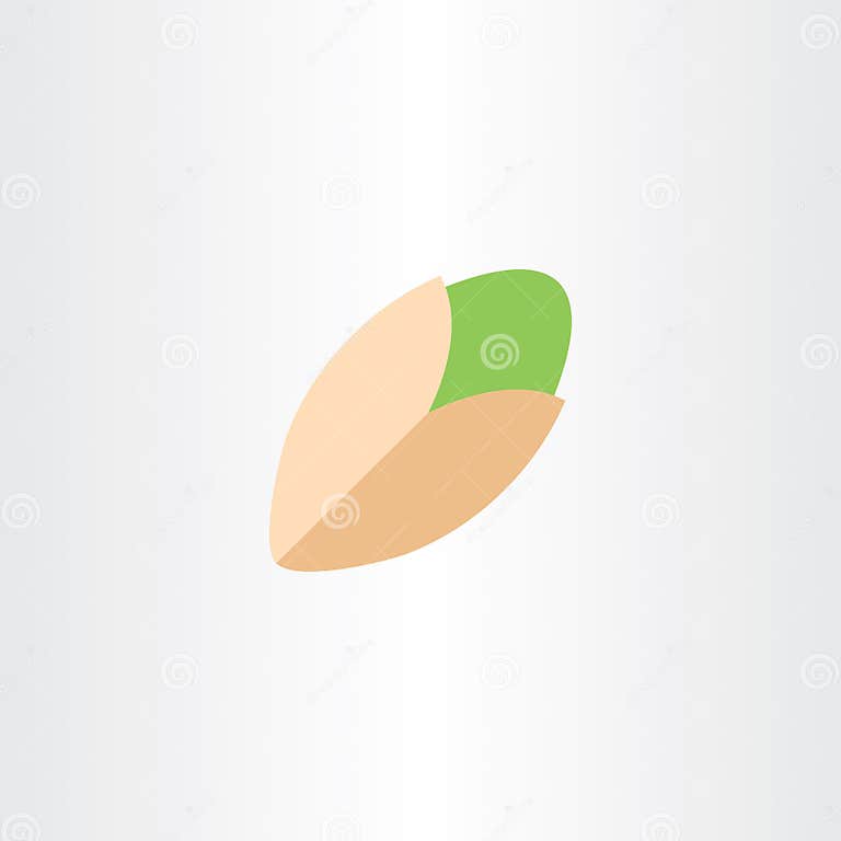 Pistachio Vector Logo Icon Symbol Element Stock Vector - Illustration ...