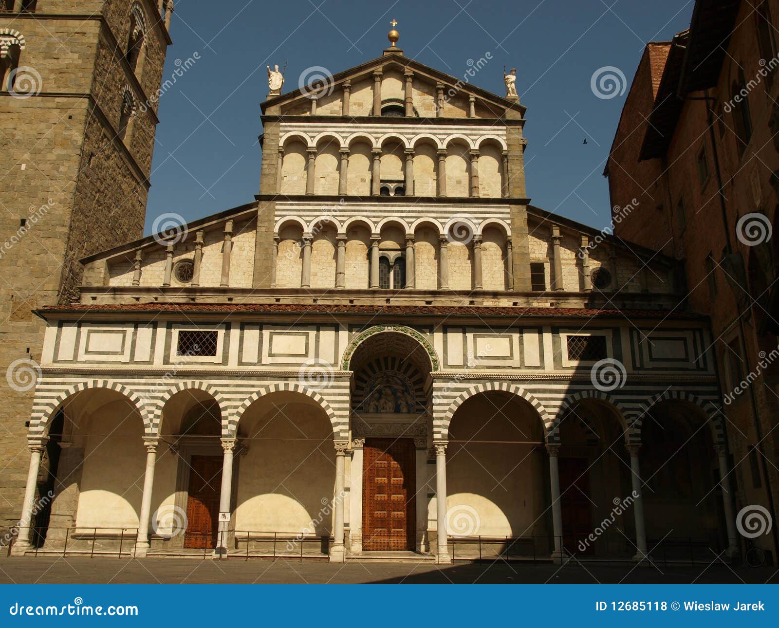 Pistoia - Duomo stock photo. Image of decorated, italian - 12685118
