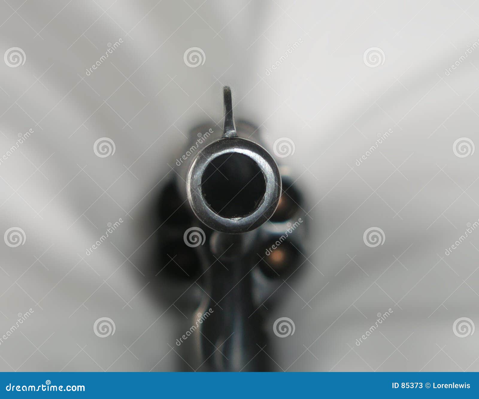 Pistol aiming at viewer stock image. Image of caliber, danger - 85373