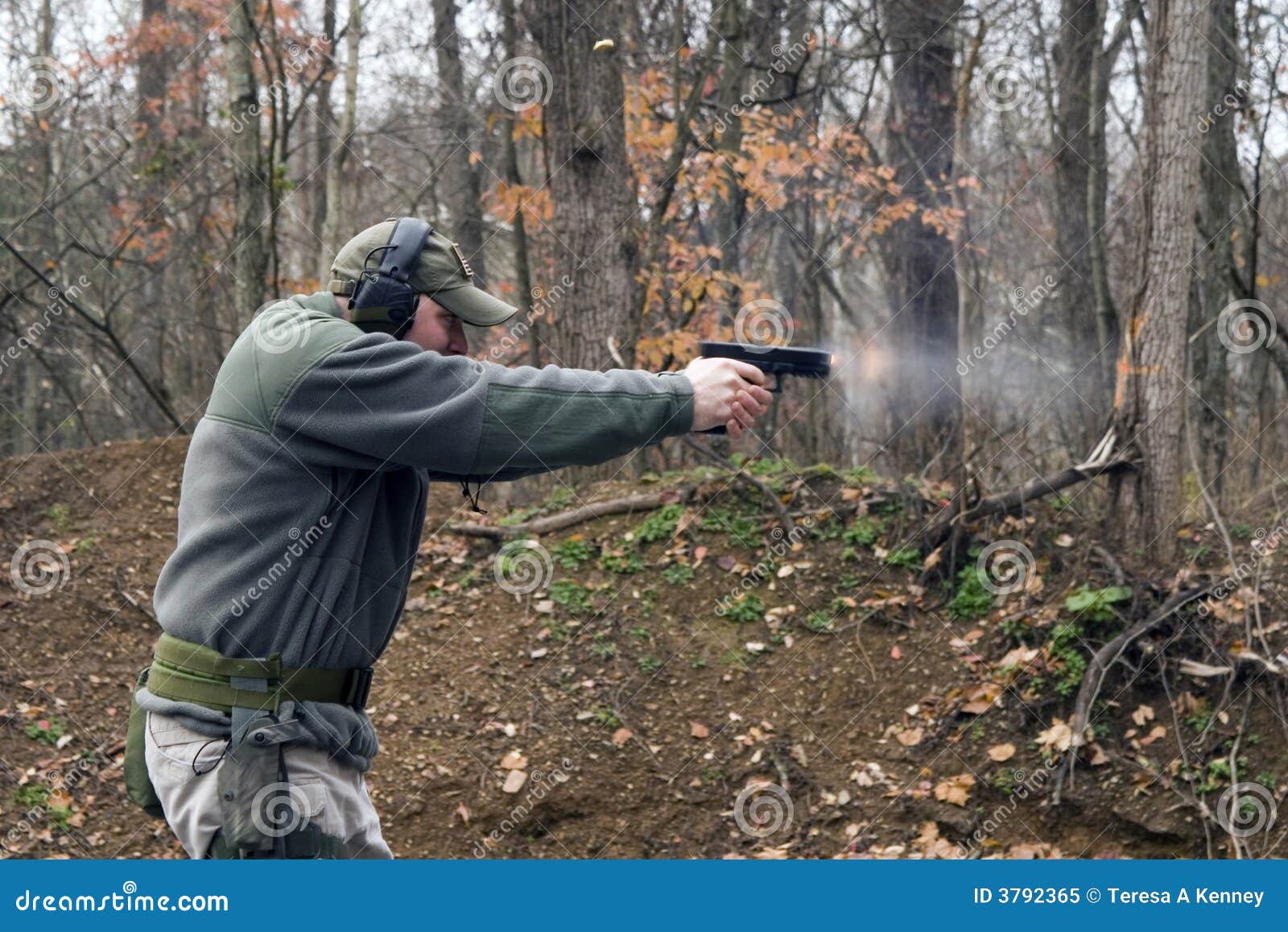 Pistol, Fire Exiting stock image. Image of grip, copy - 3792365