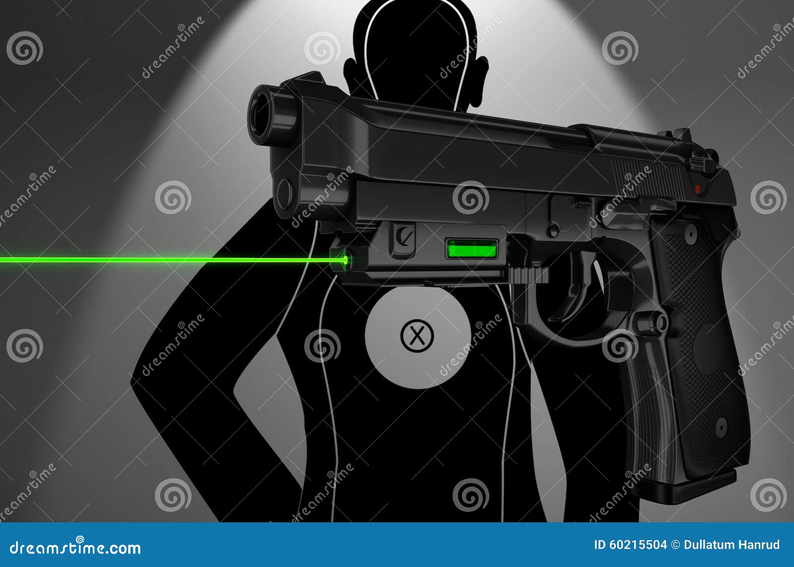 Laser Tag Target Game Poster Flyer. Vector Lasertag Banner For Fun ...