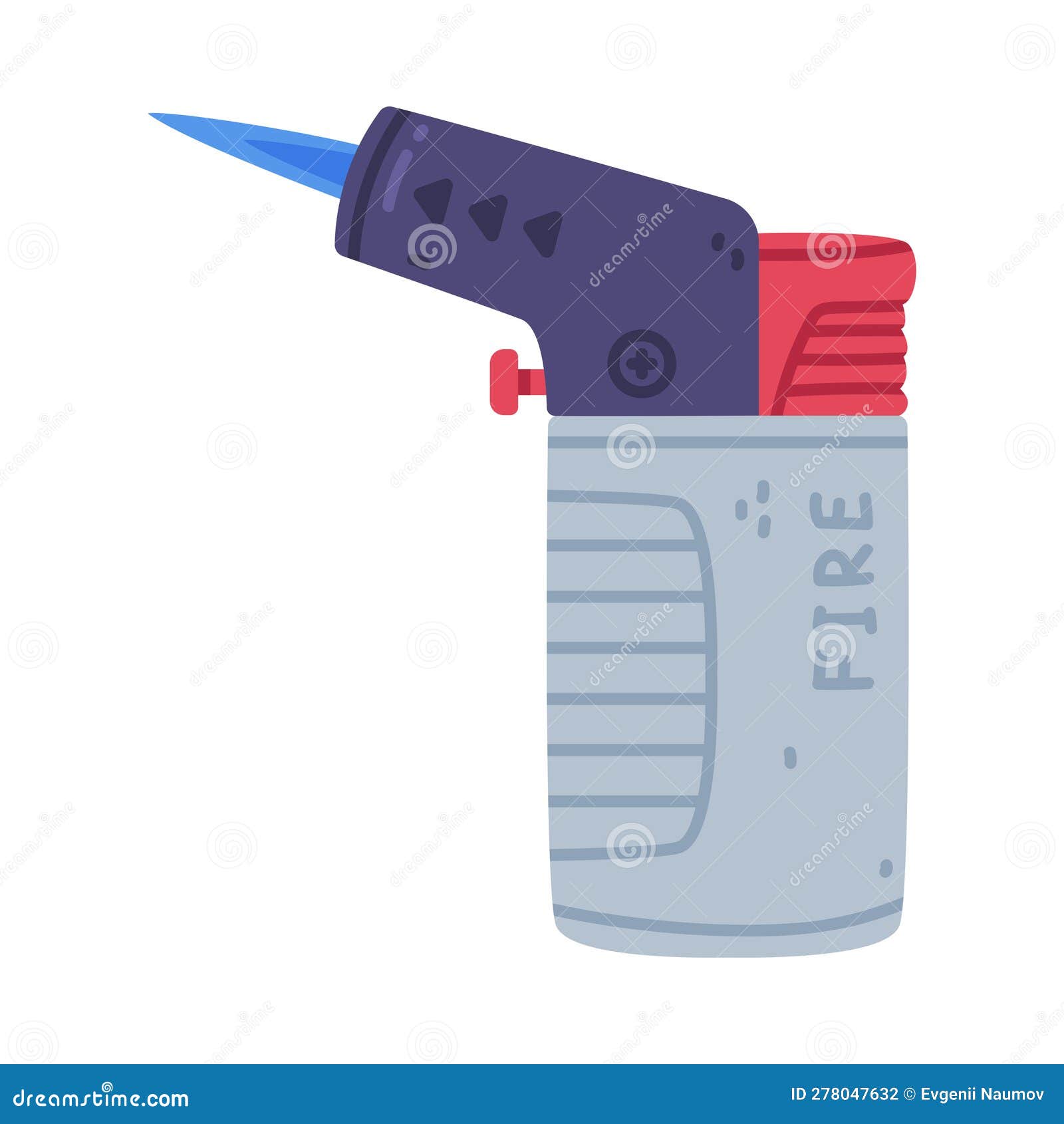 Red Lighter As Portable Device For Igniting Cigarette And Generating ...