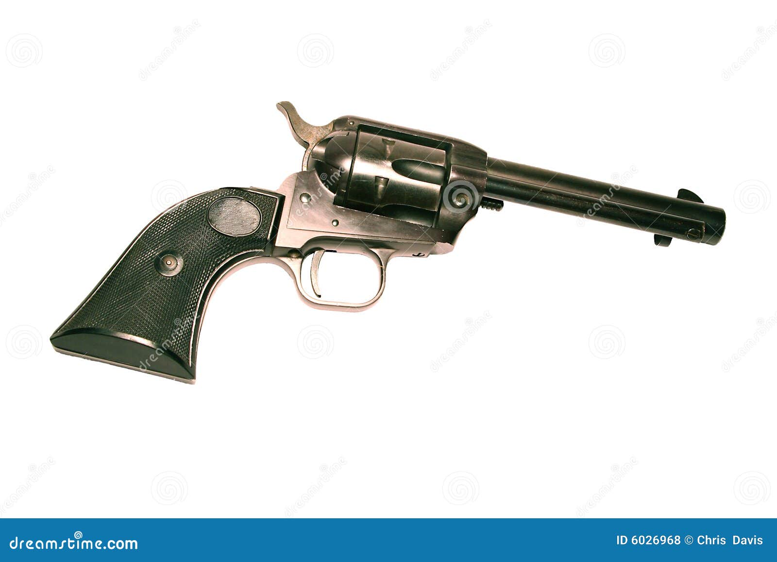 Pistol revolver stock photo. Image of weapon, caliber - 6026968