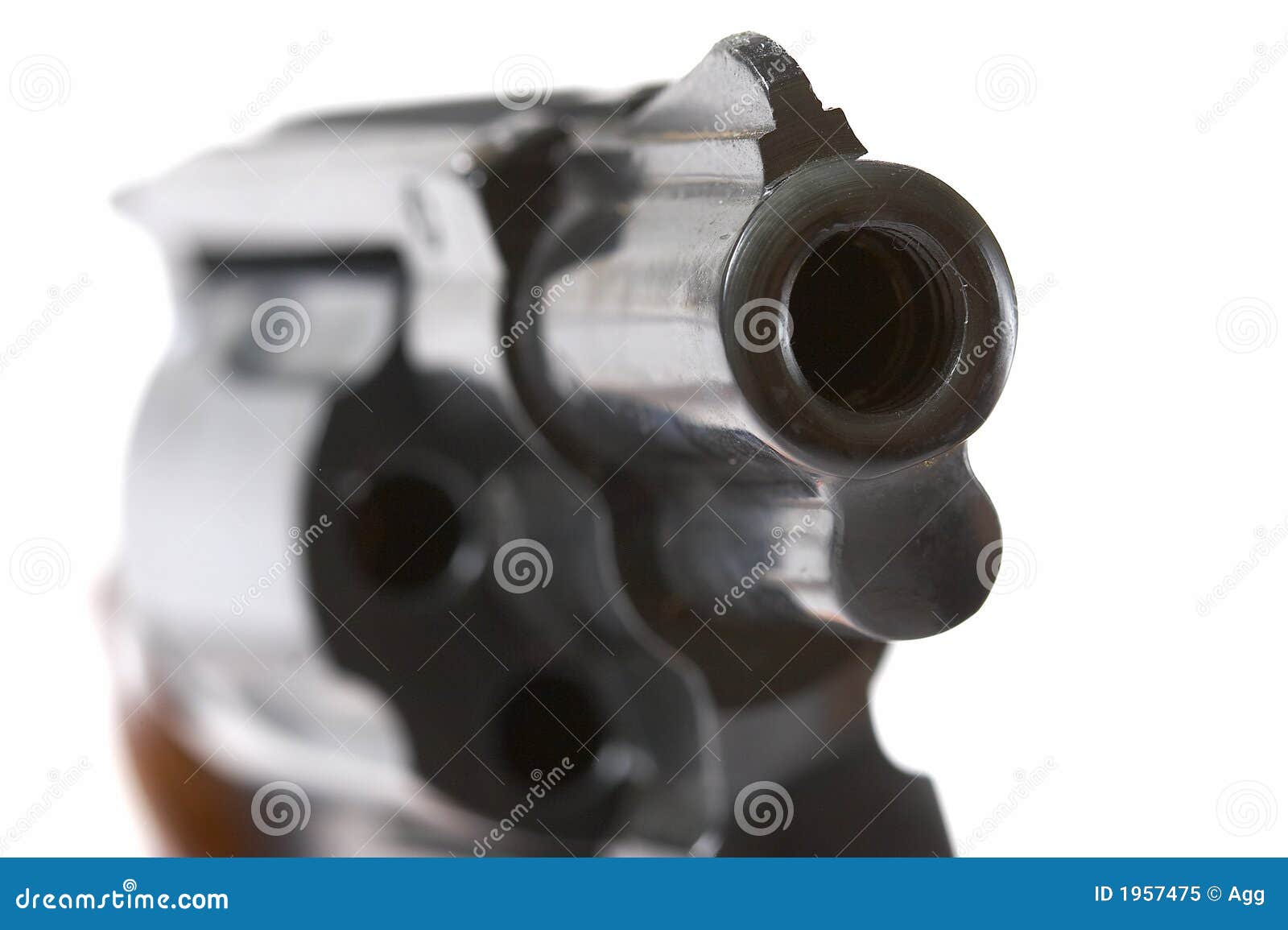 Pistol s barrel stock image. Image of barrel, front, muzzle - 1957475
