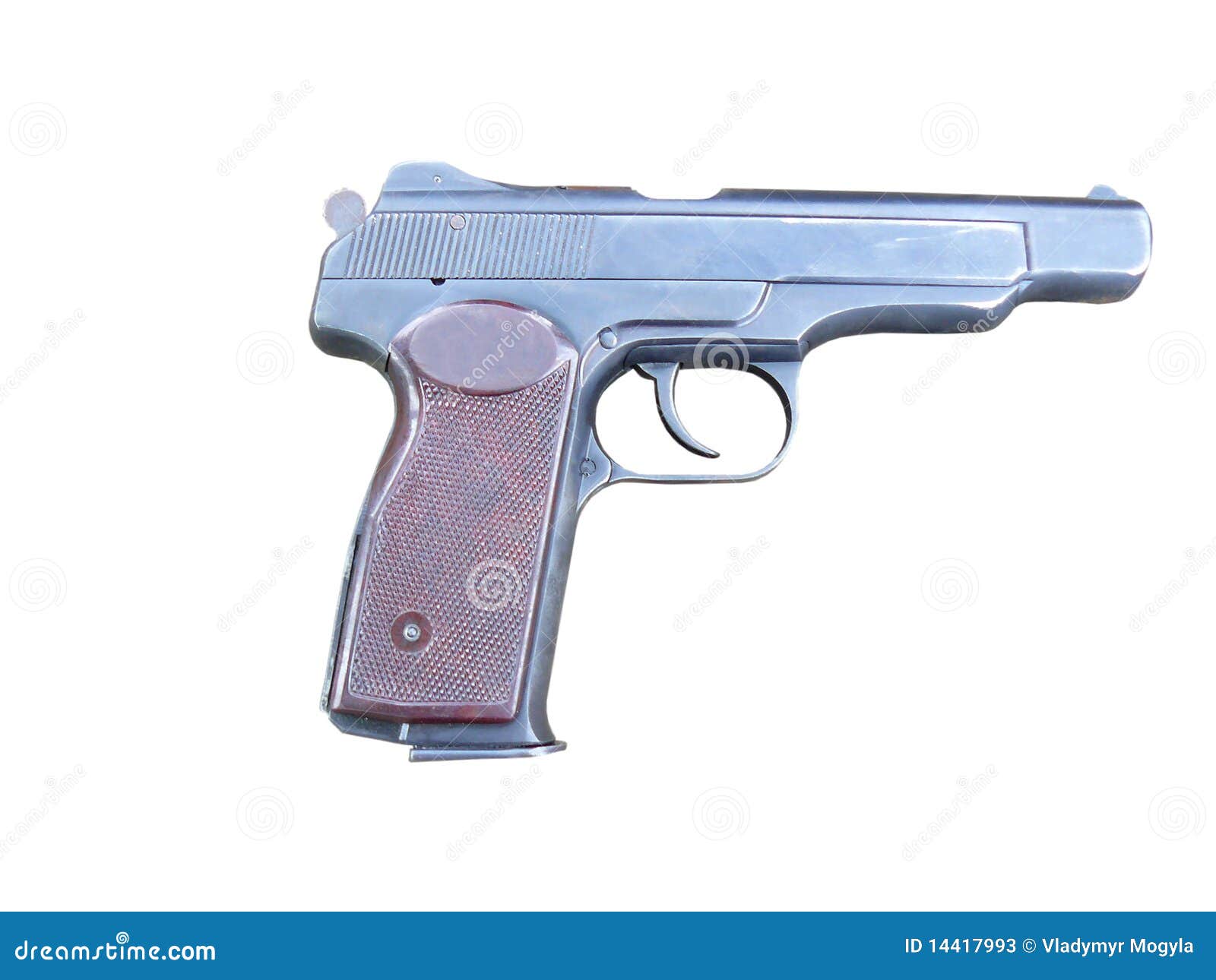 Pistol Tula Tokarev (TT) stock image. Image of aiming - 14417993