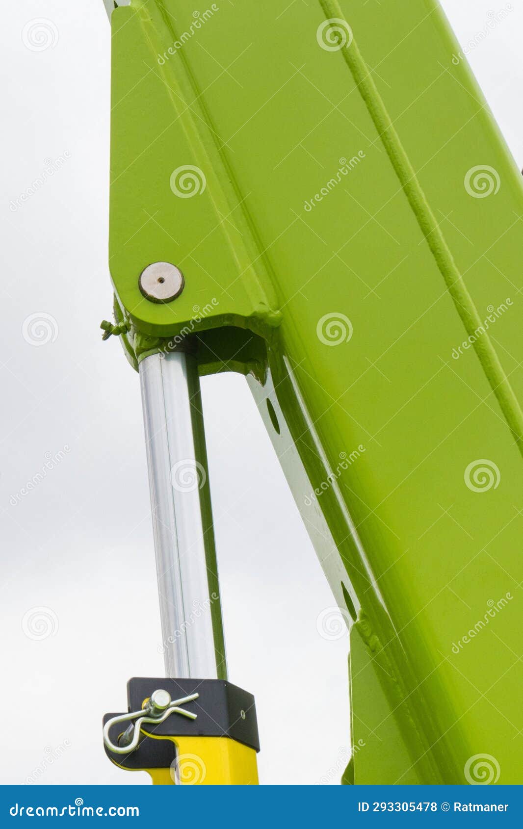 Green Pneumatic Valve On The Pipeline Stock Image | CartoonDealer.com ...