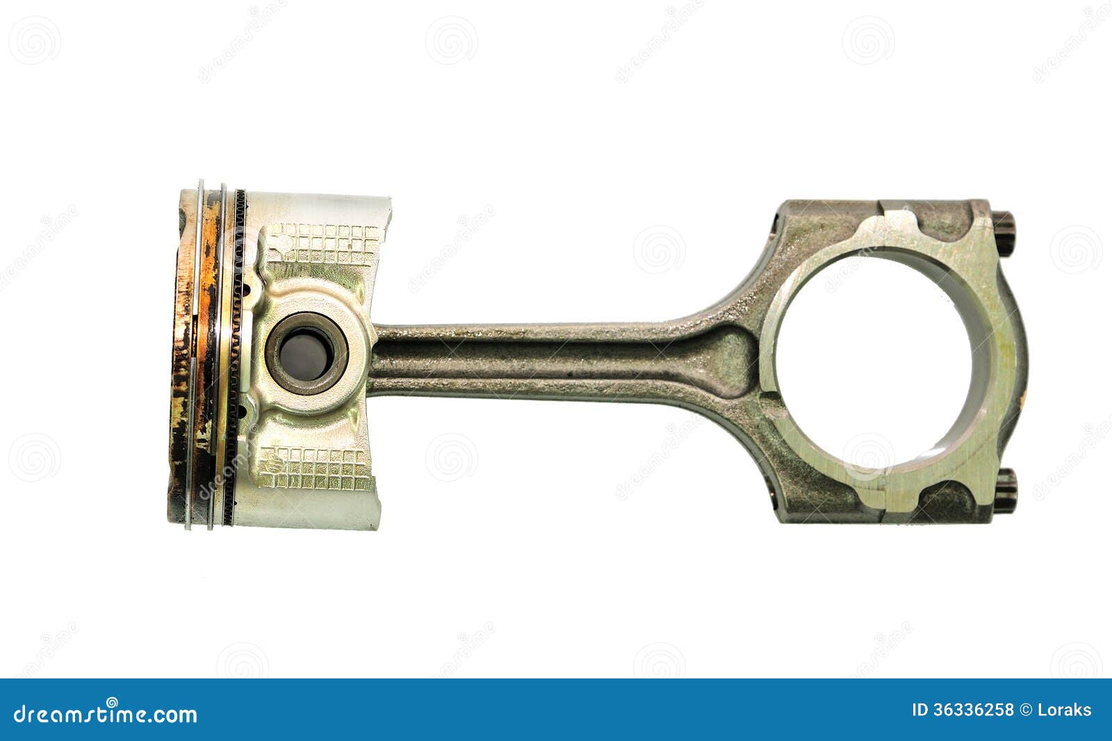 Piston from a car engine. stock photo. Image of shiny - 36336258