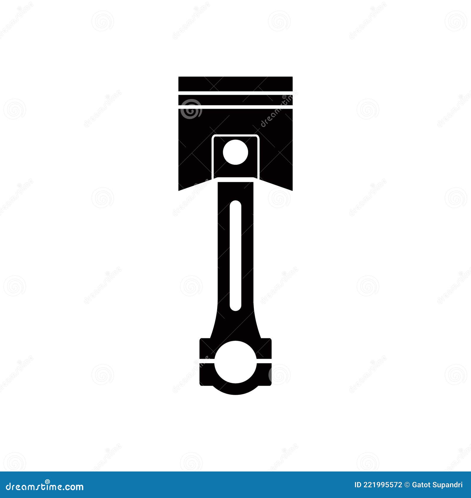 Piston Engine Icon Vector Logo Design Template Stock Vector ...