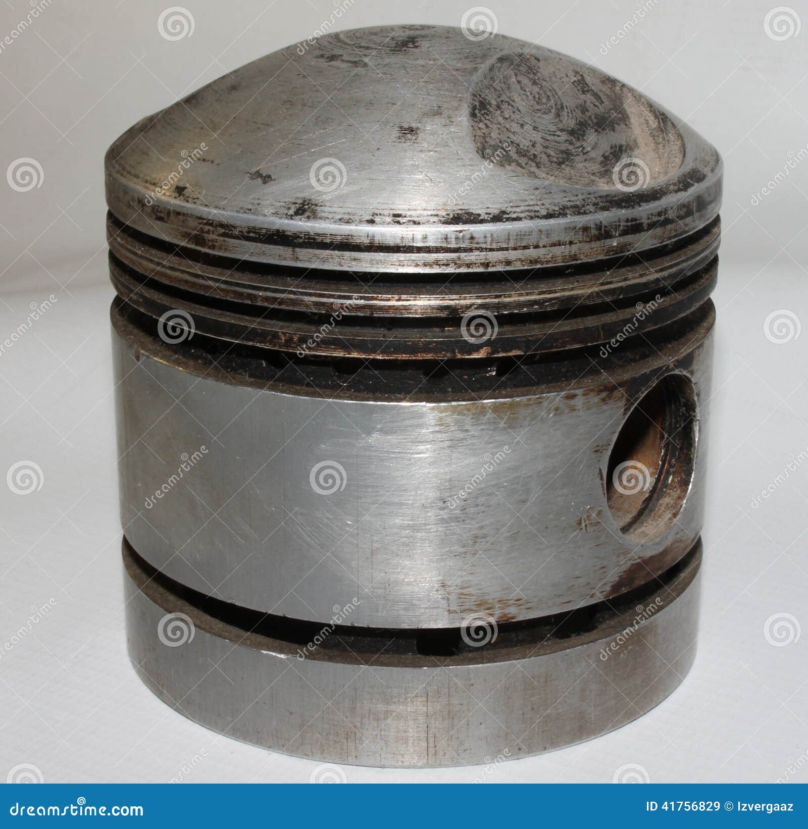 Piston stock image. Image of piston, scratched, steel - 41756829