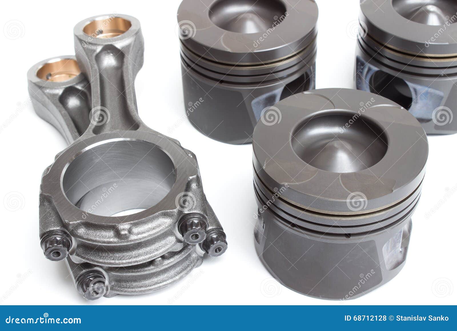 Diesel Piston And Rod