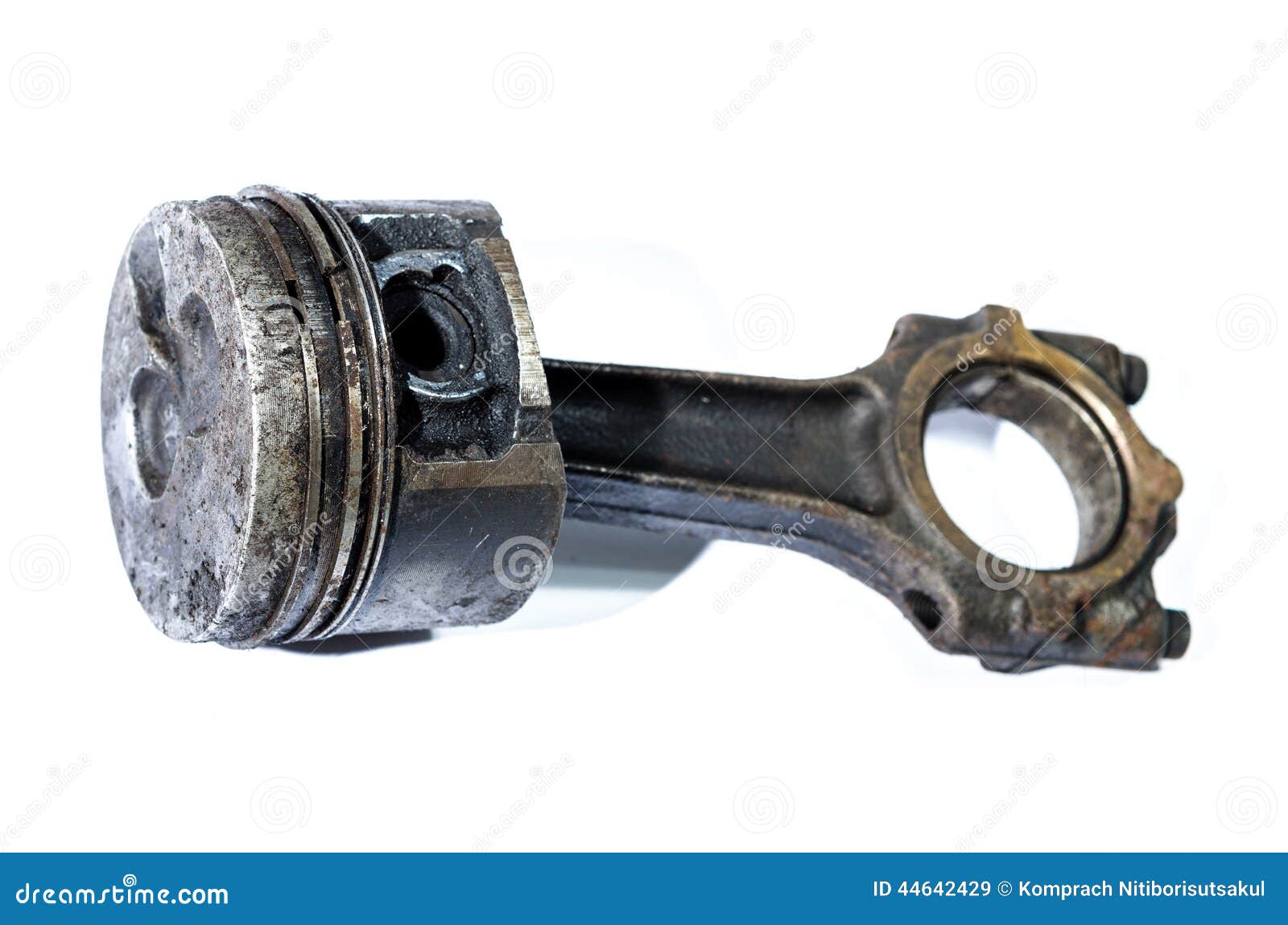 Piston stock image. Image of carbon, groove, automotive - 44642429