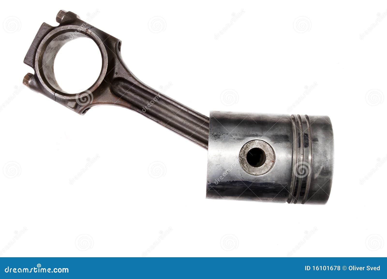 Piston utilisé photo stock. Image du configuration, briller - 16101678