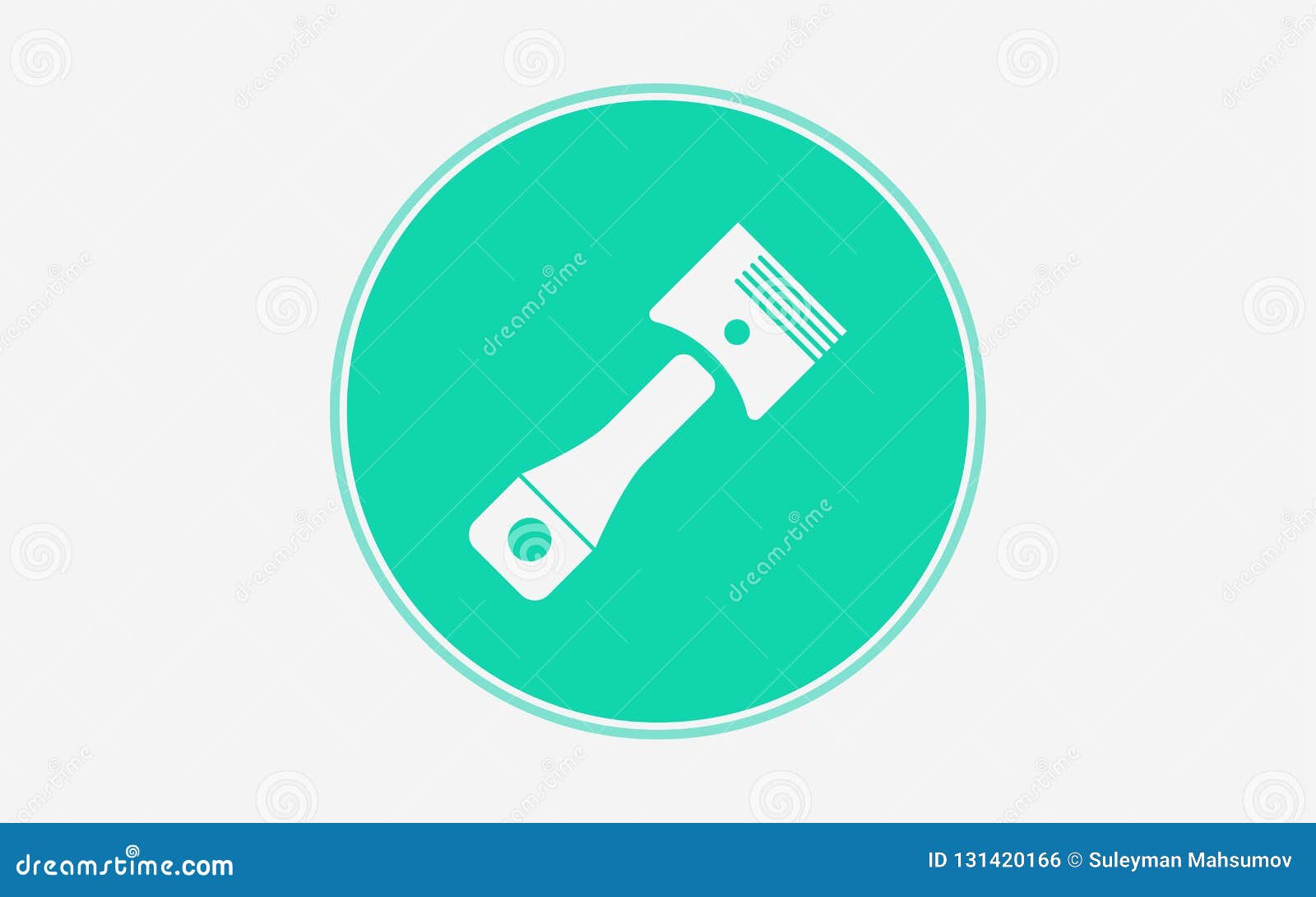 Piston Vector Icon Sign Symbol Stock Vector - Illustration of service ...