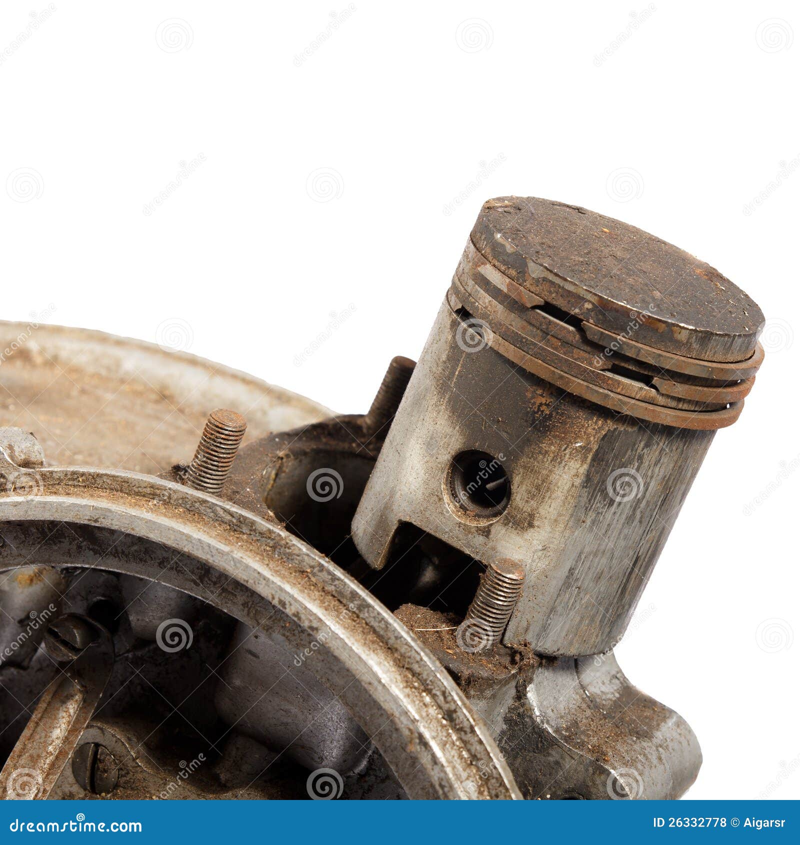 Pistone del motore fotografia stock. Immagine di cilindro - 26332778