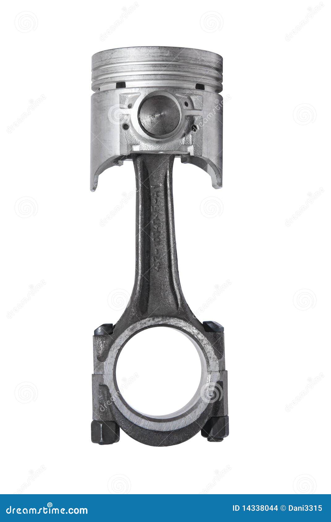 Pistone Del Motore E Biella Fotografia Stock - Immagine di energia ...