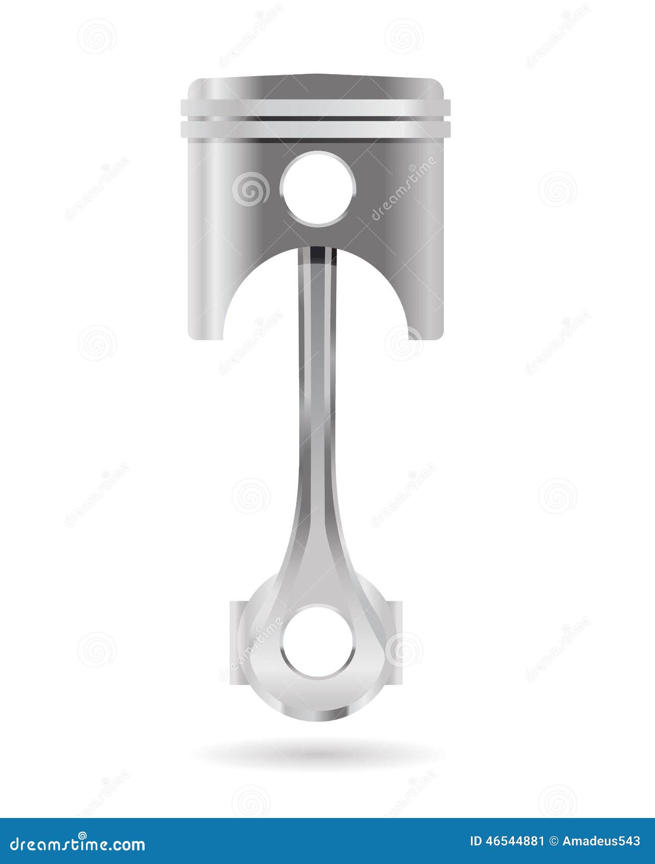 Pistone vector stock vector. Illustration of metallic - 46544881