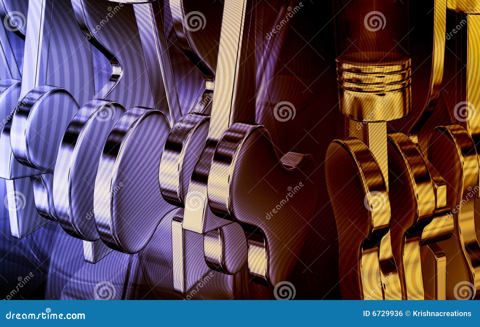 Pistons stock illustration. Illustration of belt, automobile - 6729936