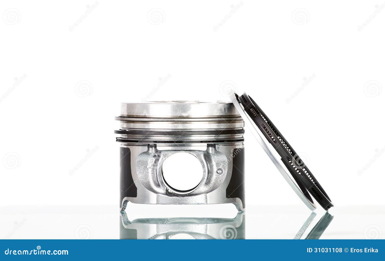Pistons isolated on white stock photo. Image of maintenance - 31031108