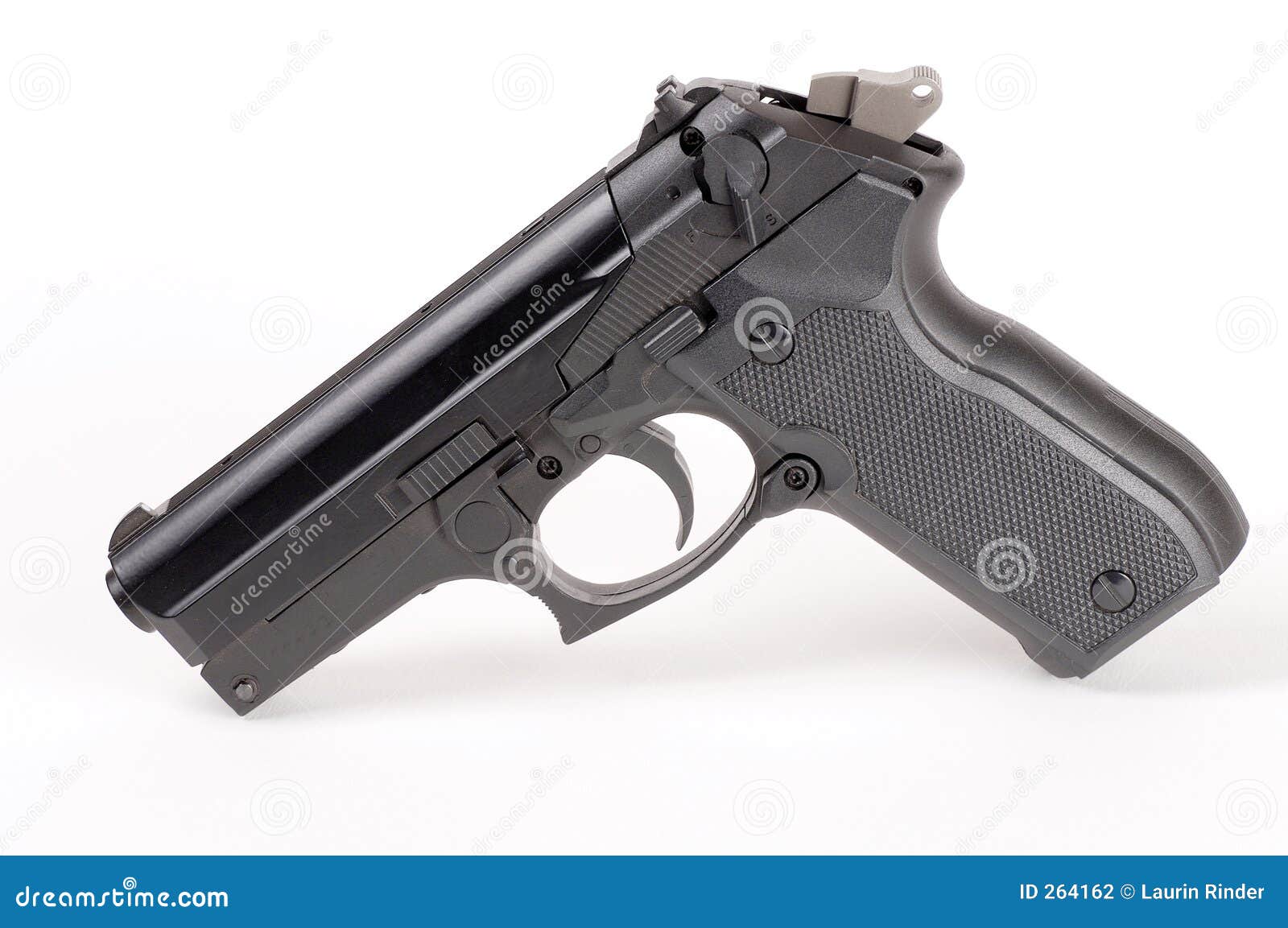 Pistool stock foto. Image of trekker, pistool, kanon, dood - 264162