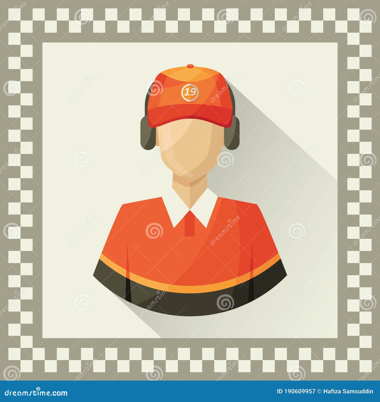 Pit Crew. Vector Illustration Decorative Design Stock Vector ...