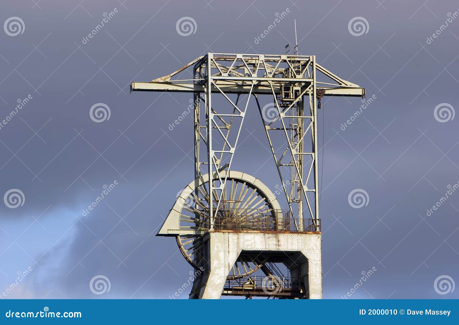 Pit Head Wheel stock photo. Image of steel, mining, lift - 2000010