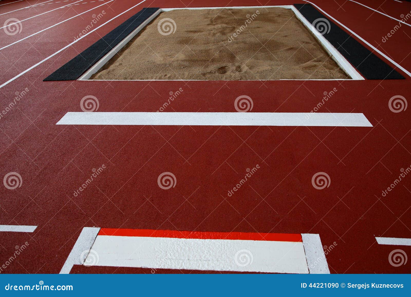 The pit for long jump stock photo. Image of sand, jump - 44221090