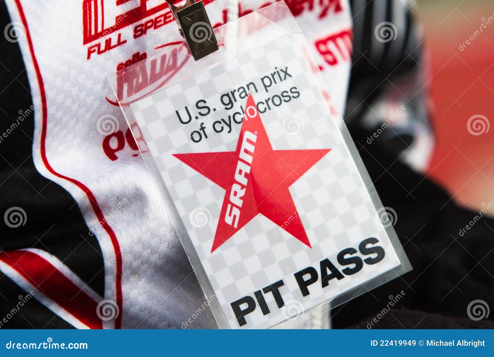 Pit Pass from the US Grand Prix Cyclocross 2011 Editorial Stock Image ...