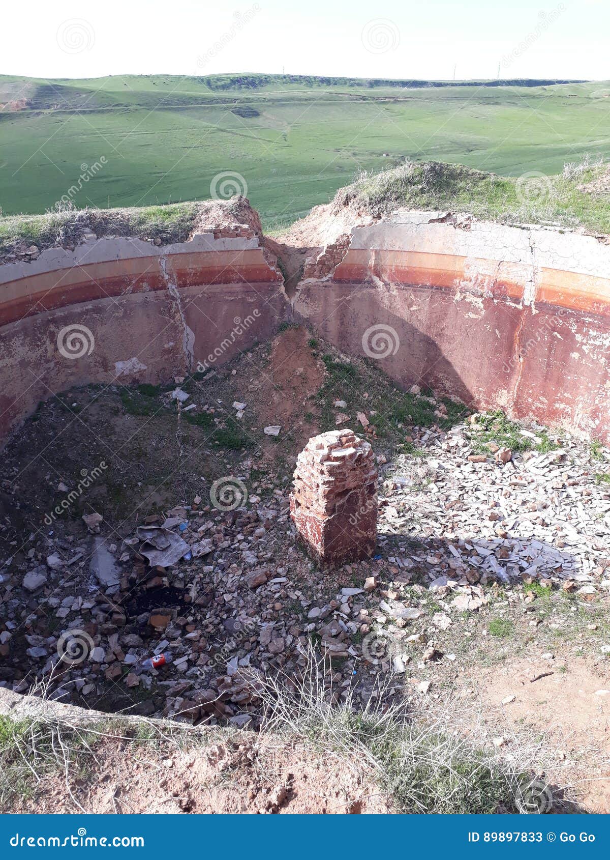 Pit reservoir blank stock image. Image of blank, rock - 89897833