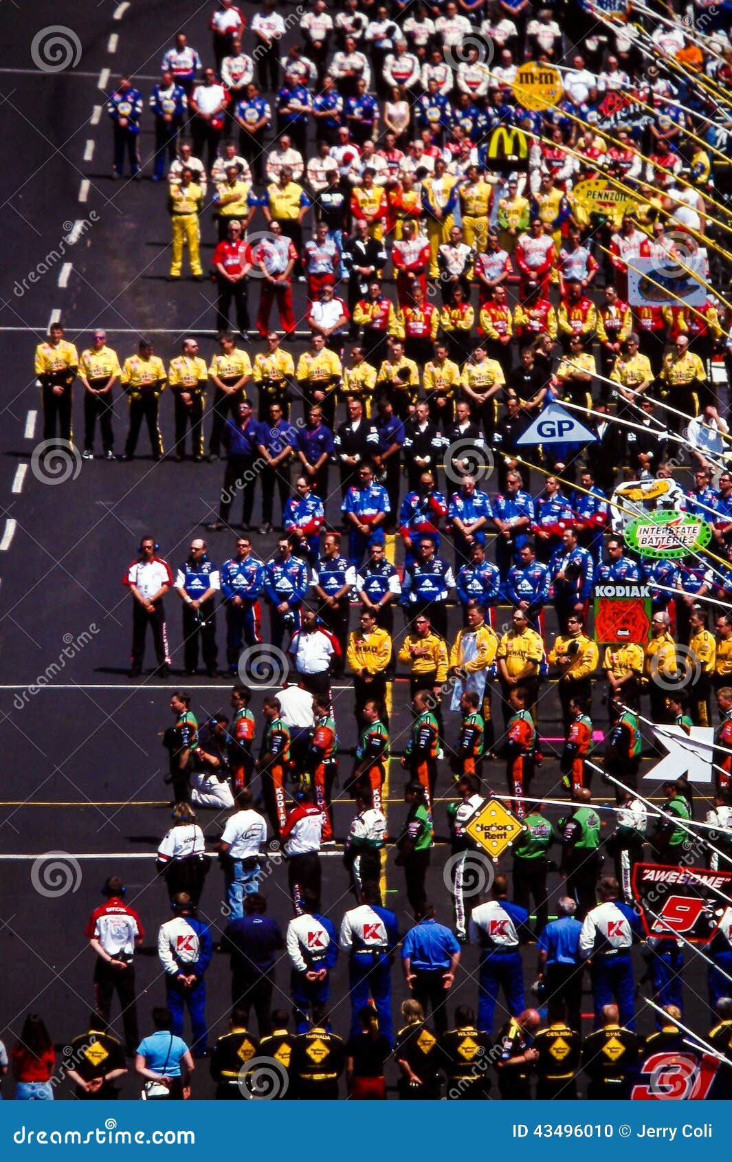 Pit Row redaktionell foto. Bild av negativt, stort, bild - 43496010