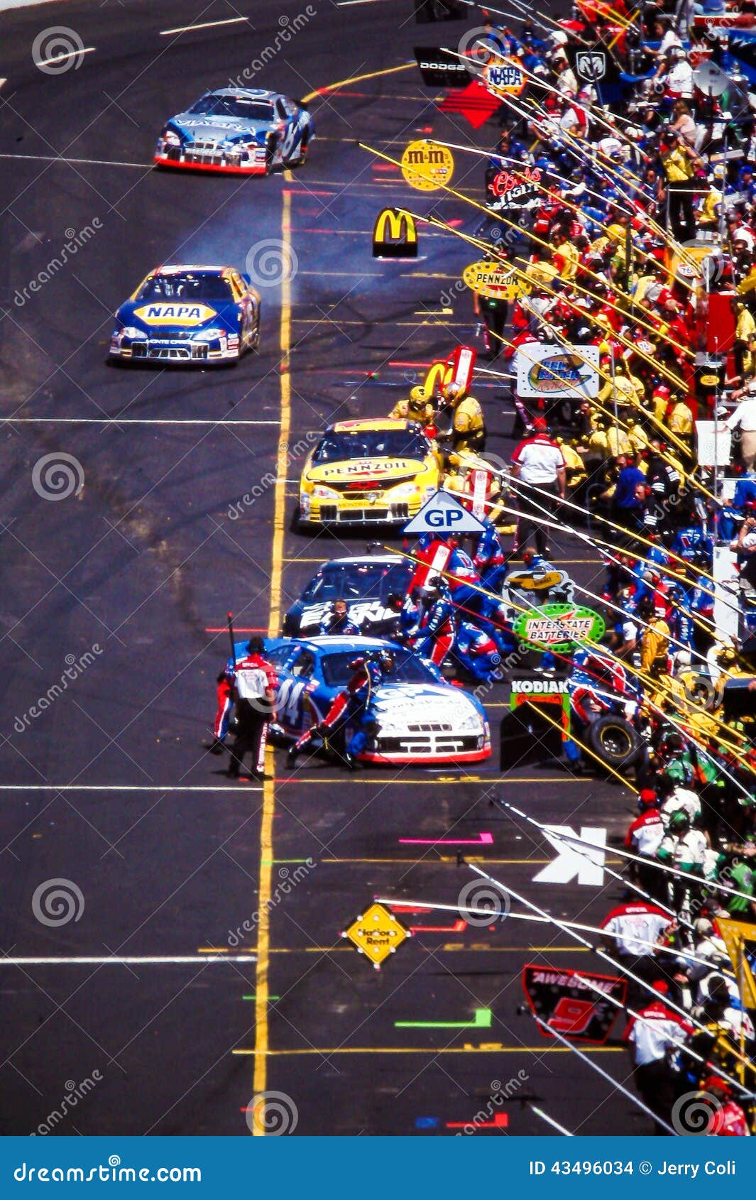 Pit Row imagen de archivo editorial. Imagen de muestras - 43496034