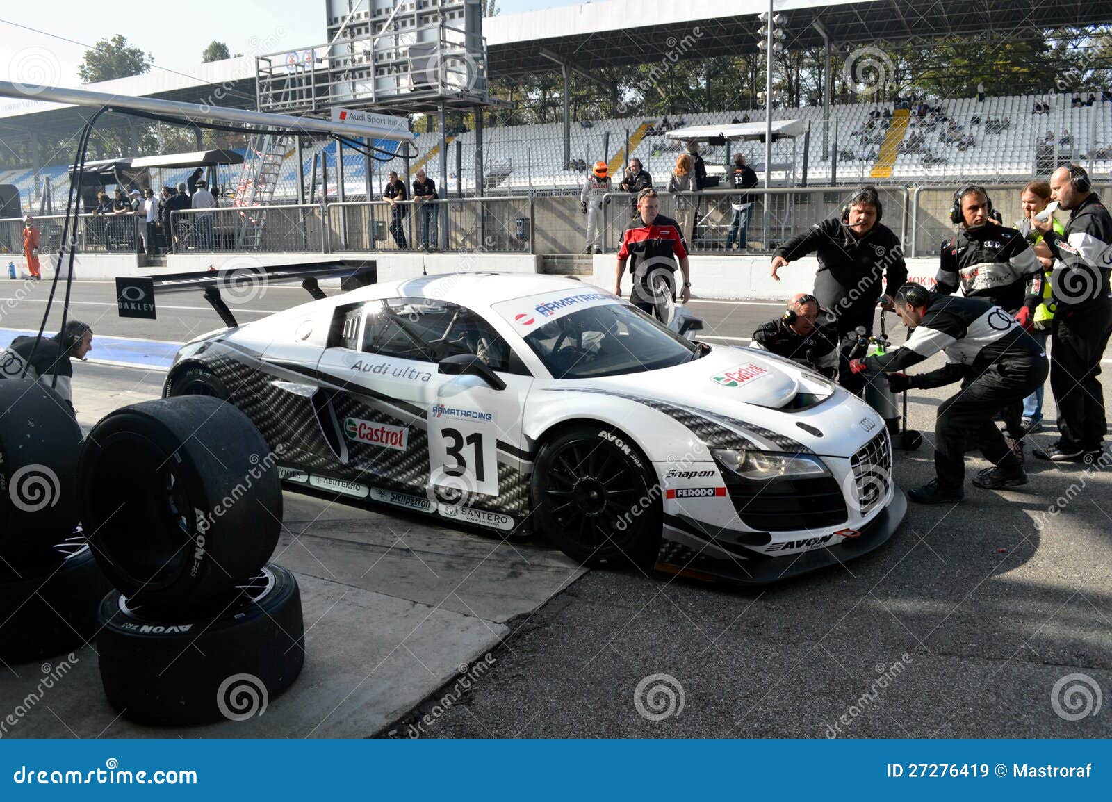 Pit Stop editorial stock image. Image of rush, mans, pitlane - 27276419