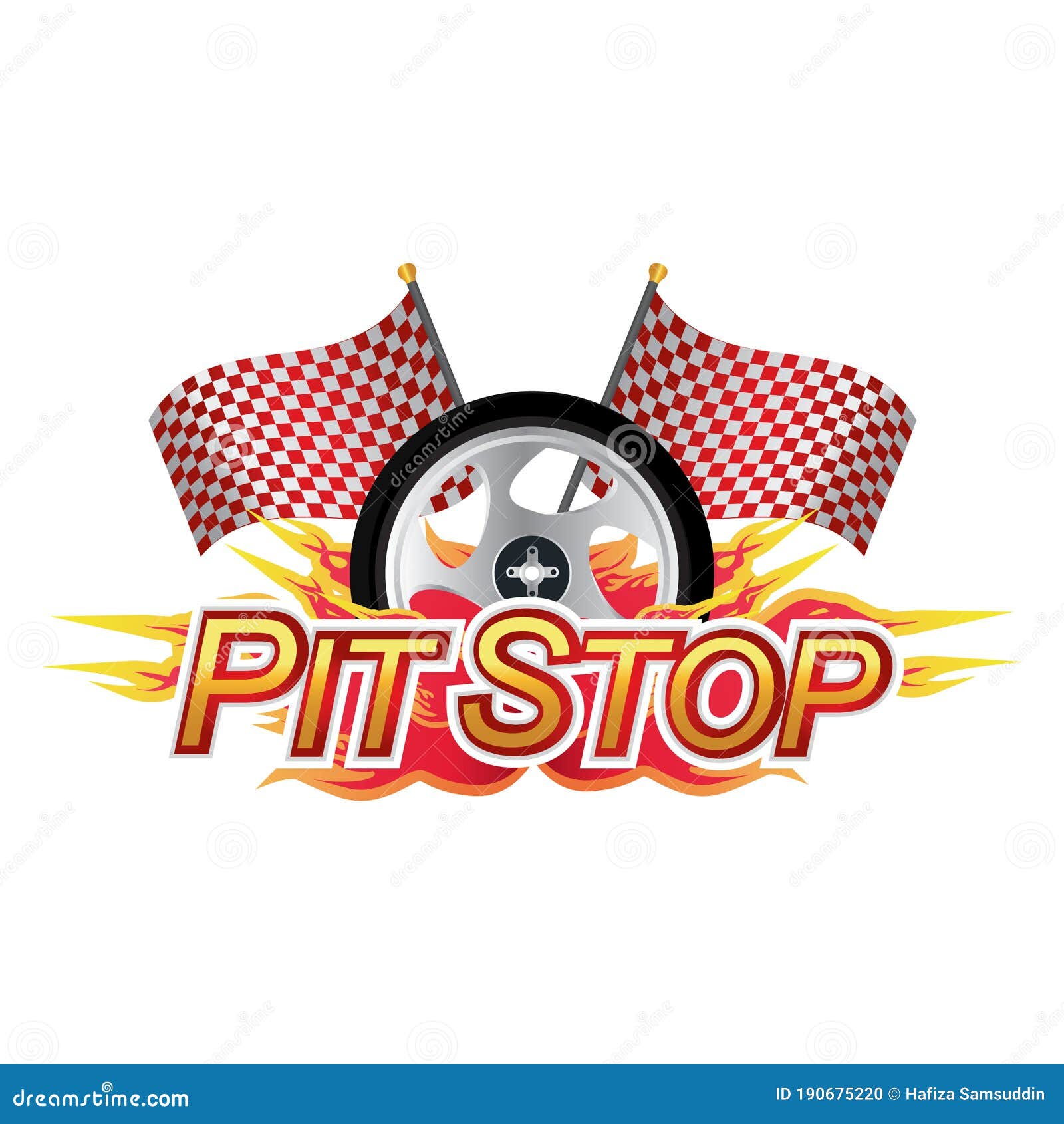 Print stock vector. Illustration of tracks, track, race - 190675220