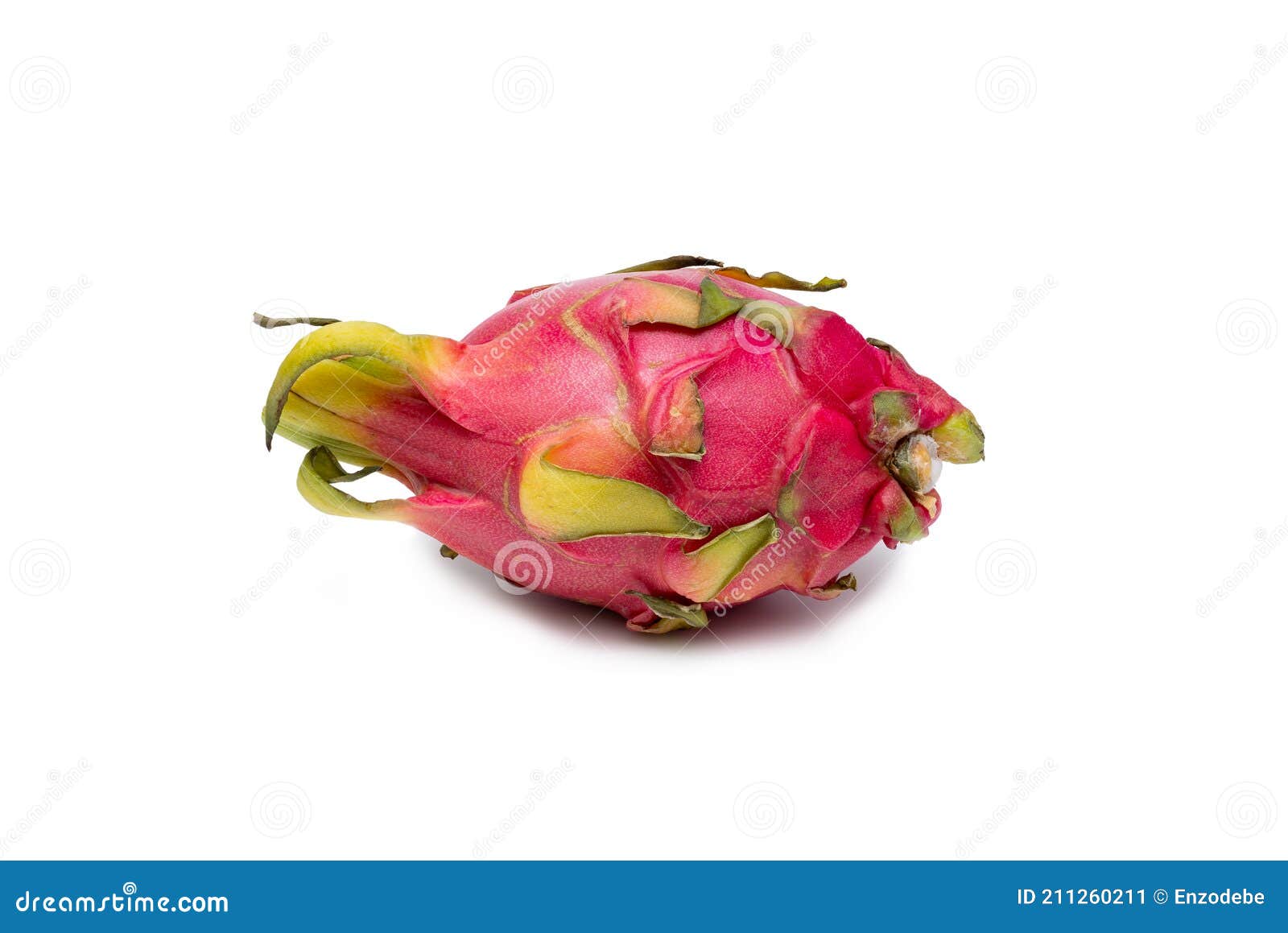 Pitaya Rouge Fruit Tropical Blanc Image stock - Image du rose, nutritif ...