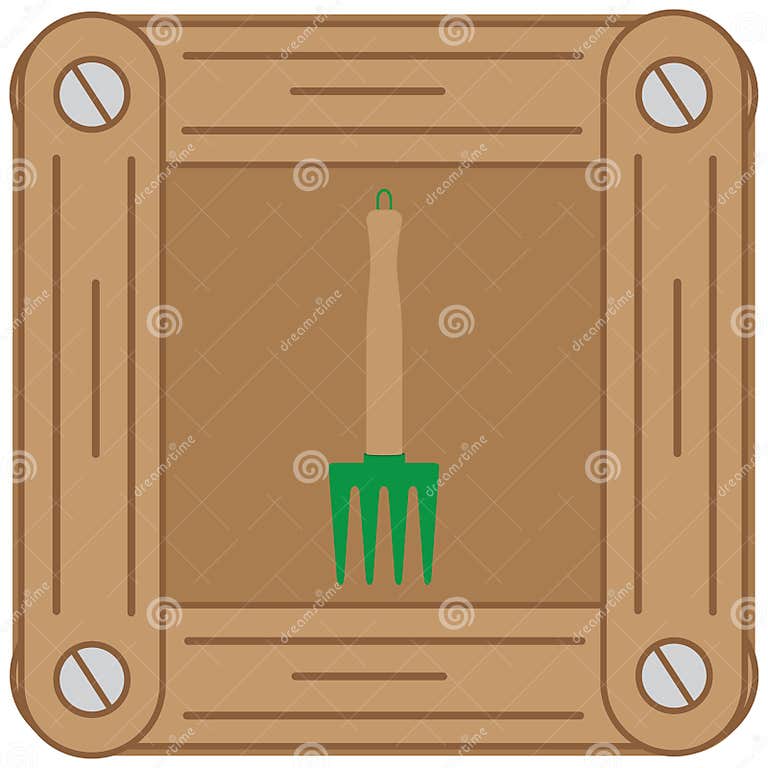 Pitch Fork. Vector Illustration Decorative Design Stock Vector ...